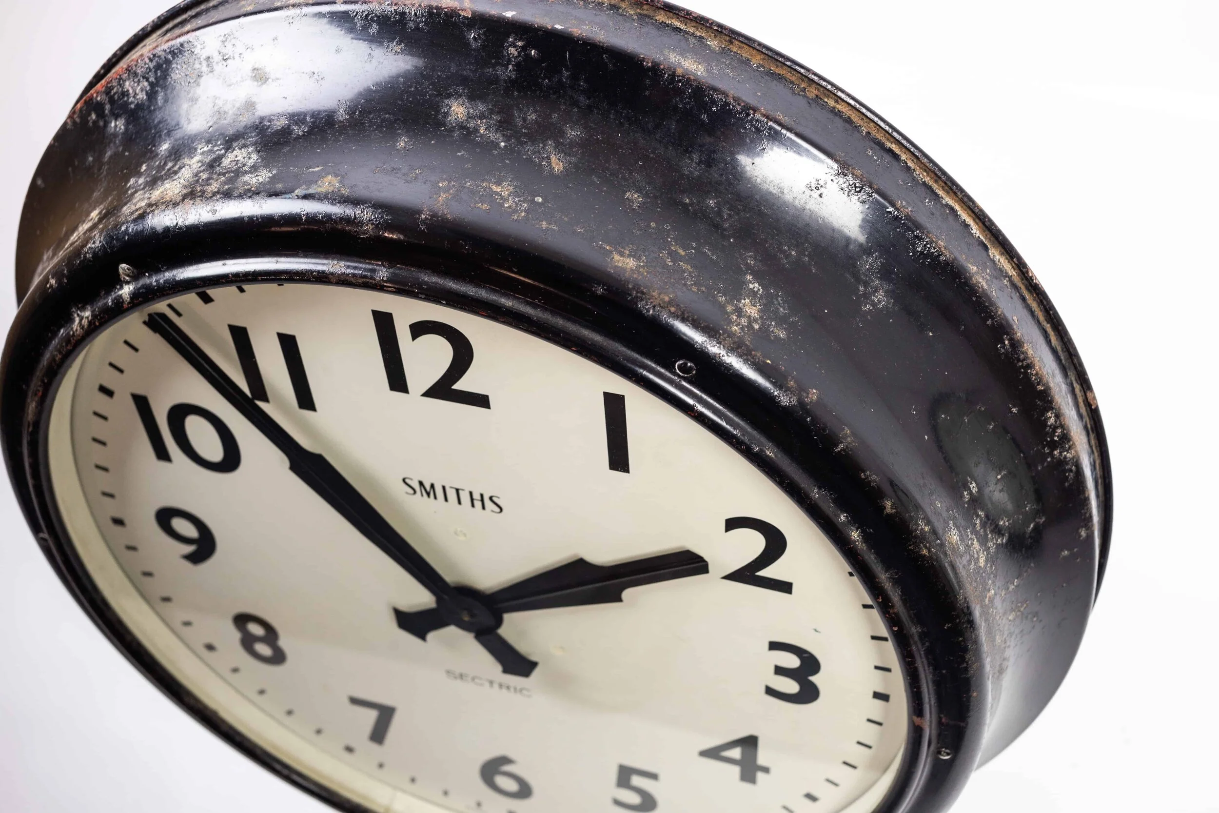 Smiths Sectric factory wall clock — Antiques Workshop | Exceptional ...