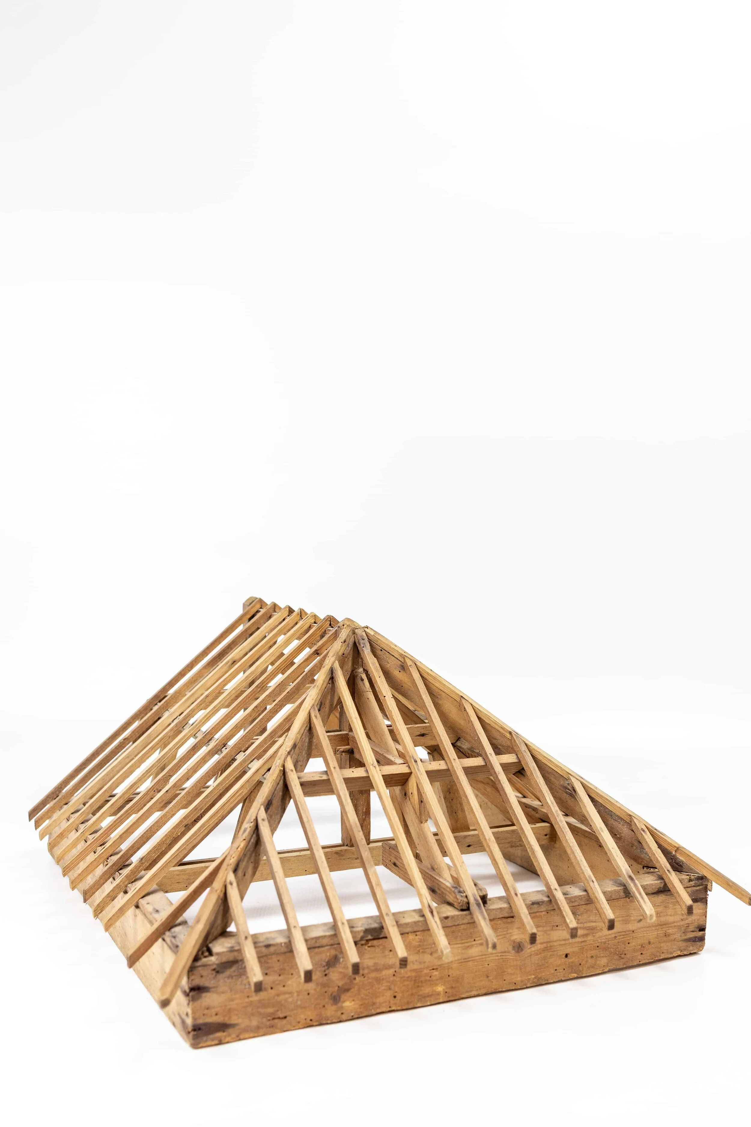 Architect's Pitched Roof Model — Antiques Workshop | Exceptional ...