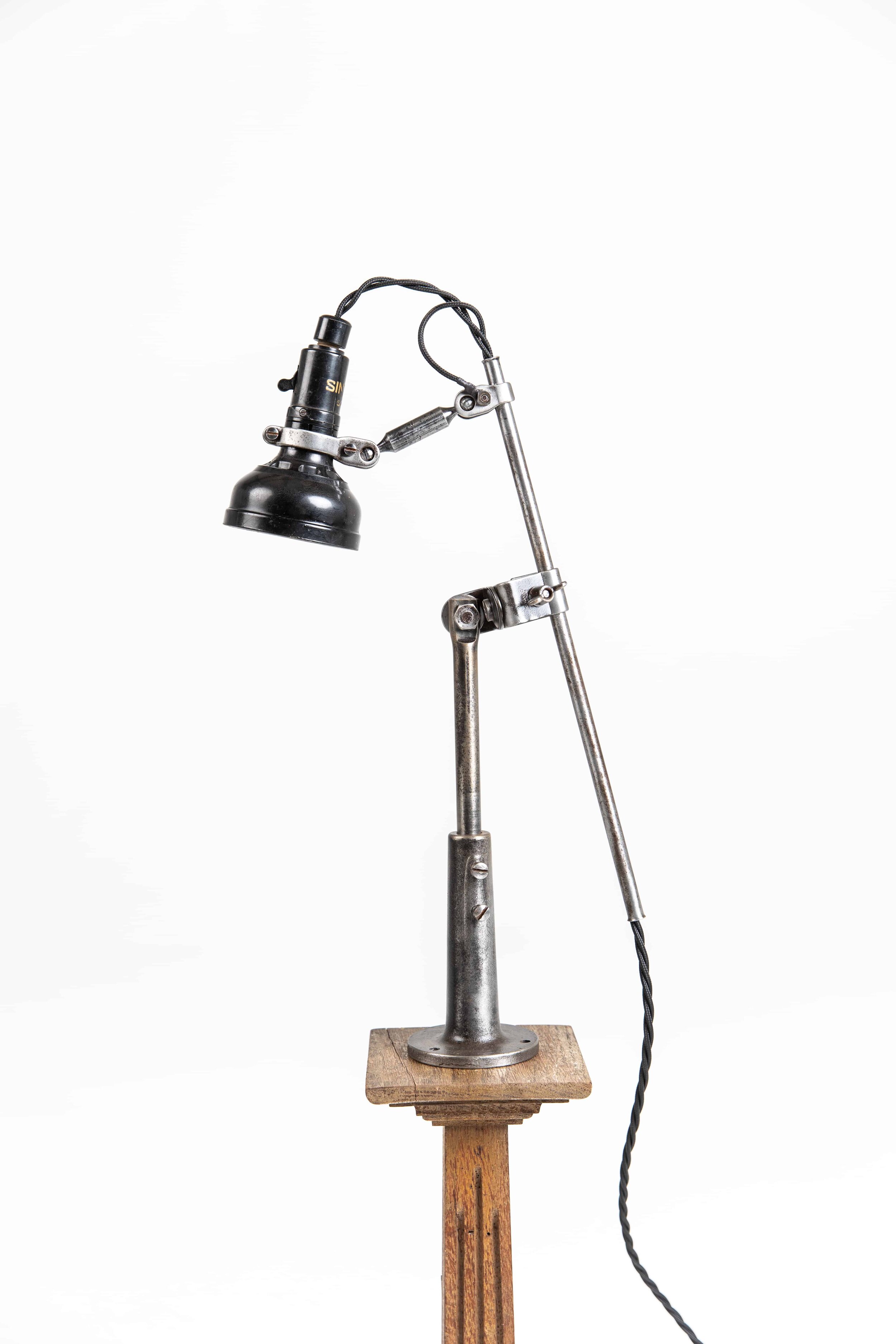 Singer Machinist Lamps — Antiques Workshop | Exceptional Vintage ...