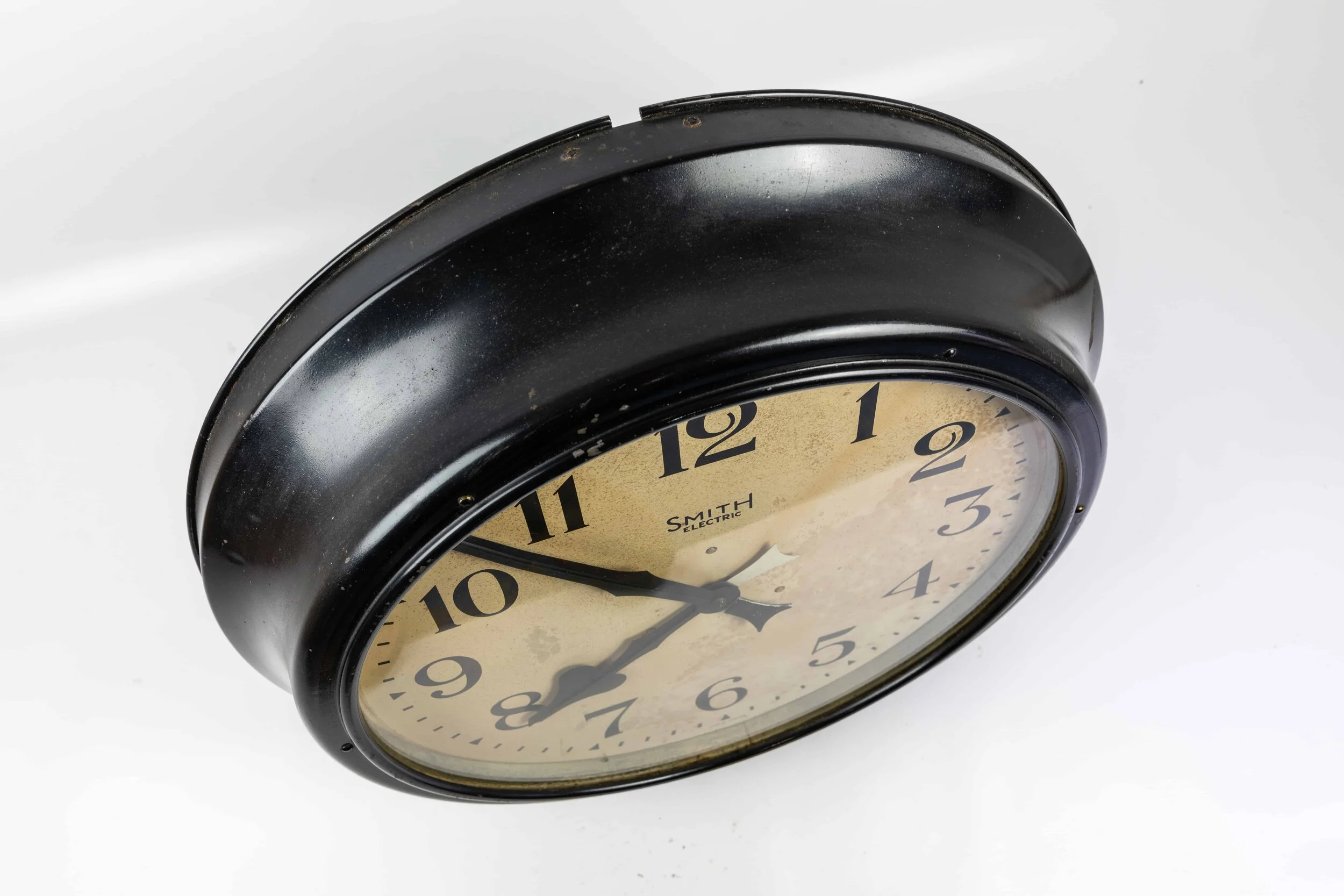 Early 18" Smiths Electric Clock — Antiques Workshop | Exceptional ...