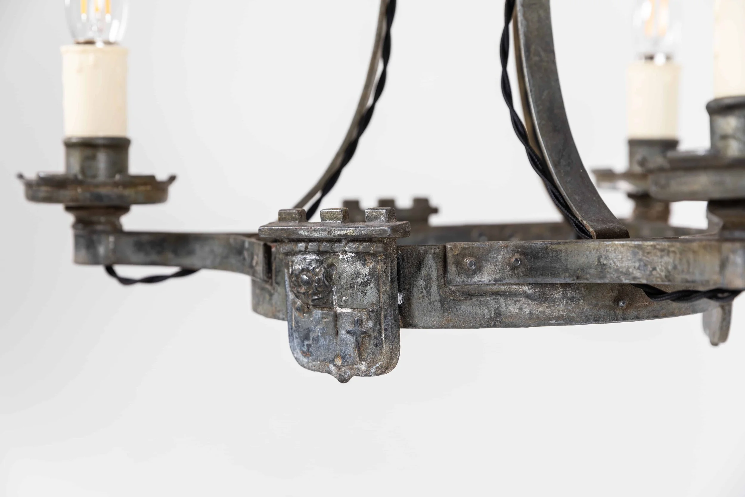 Antique Gothic Strapwork Chandelier — Antiques Workshop | Exceptional ...