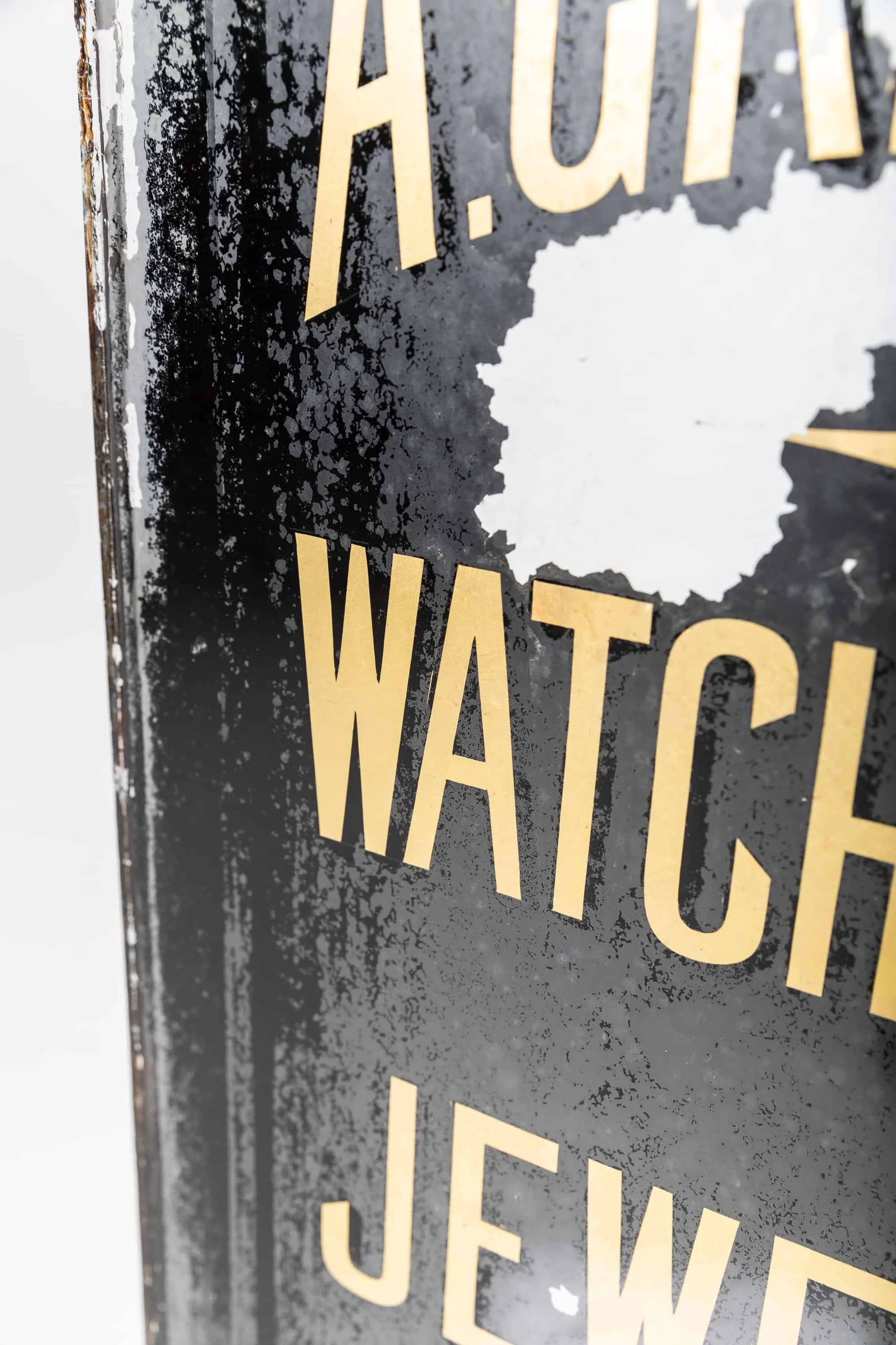 Reverse Painted Glass Trade Sign — Antiques Workshop | Exceptional ...