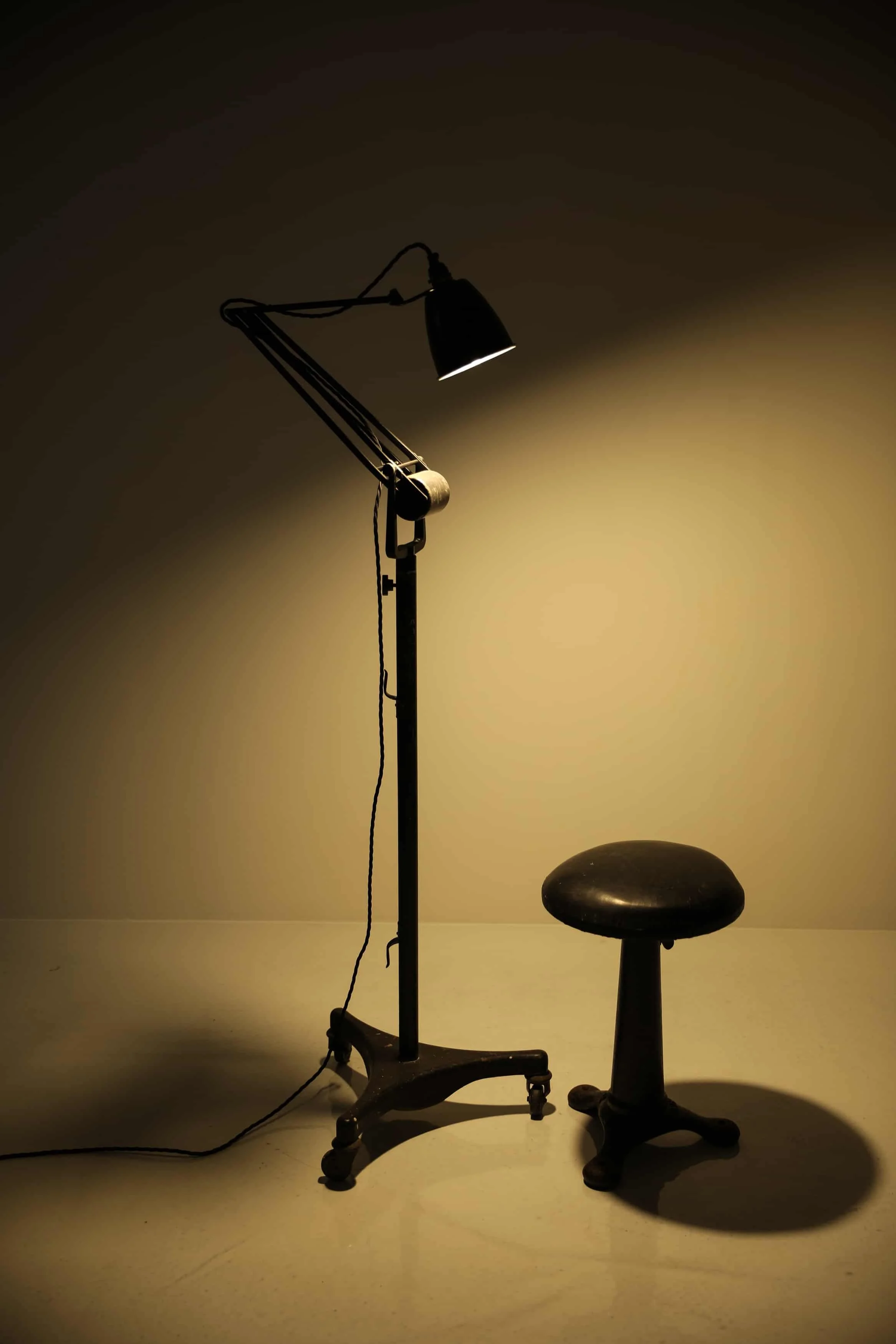 Hadrill & Horstmann Counterbalance Floor Lamp — Antiques Workshop ...