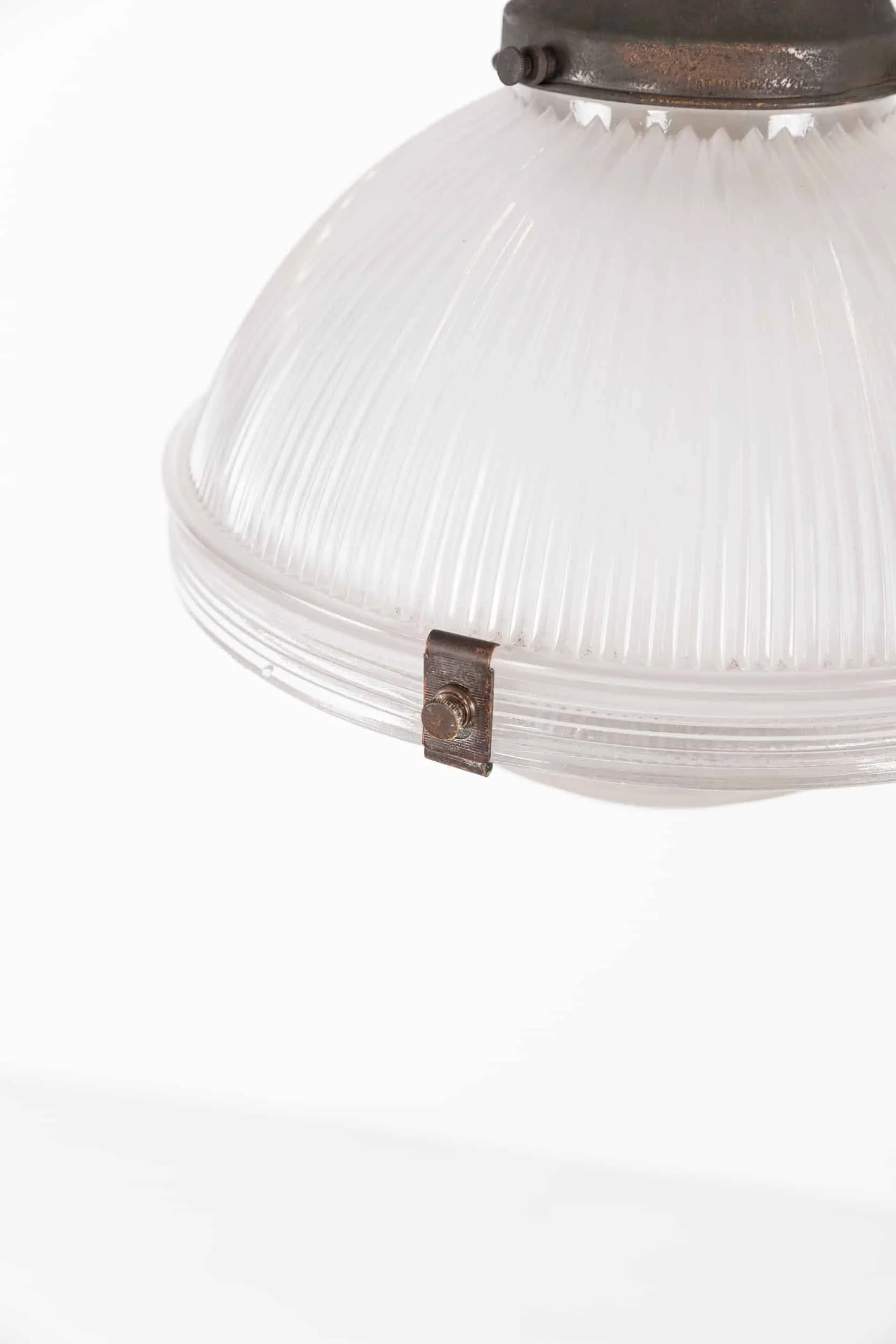 Holophane 'Reflector-Refractor' Pendant Lamp — Antiques Workshop ...