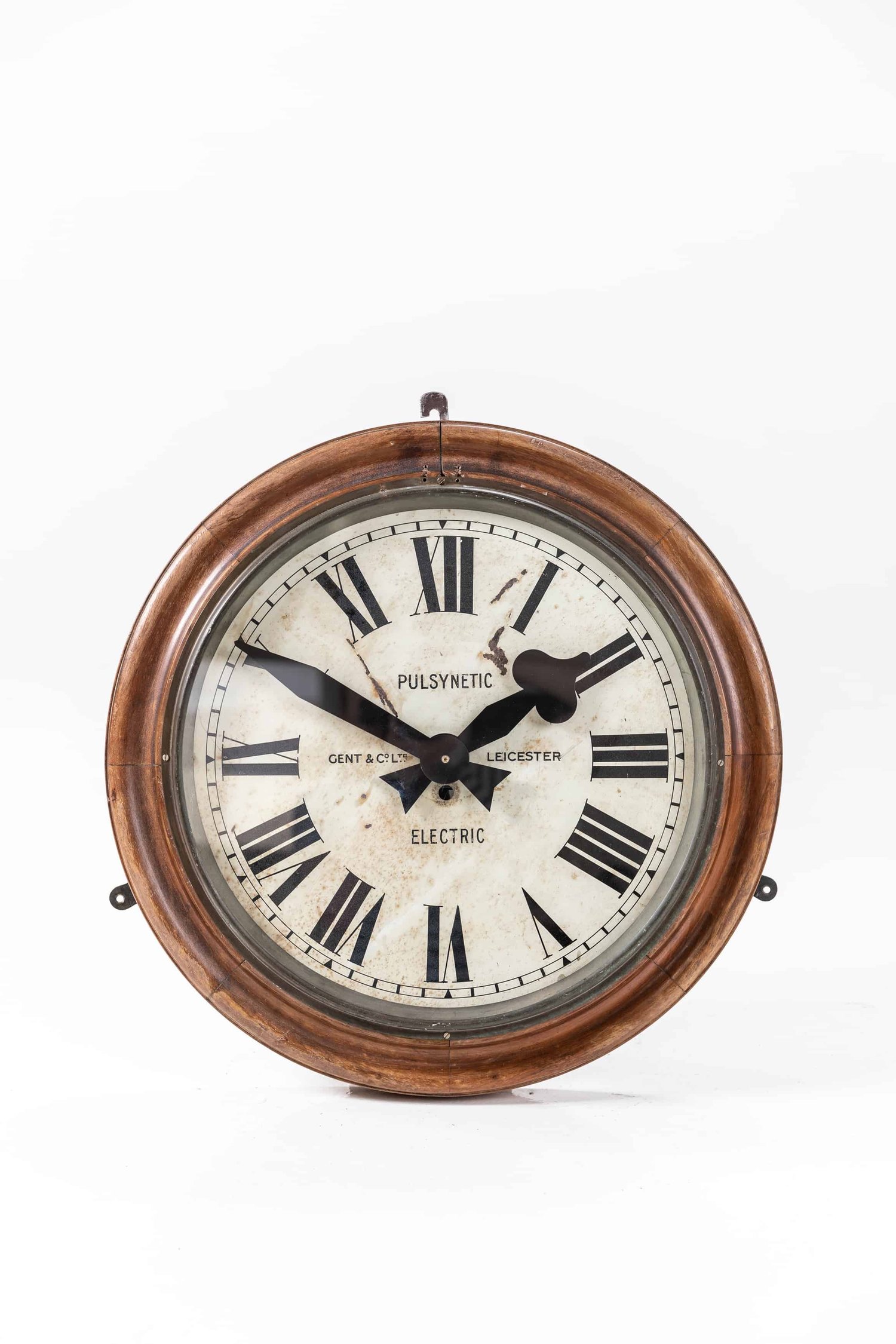 12" Cast Iron Smiths Wall Clock — Antiques Workshop | Exceptional ...