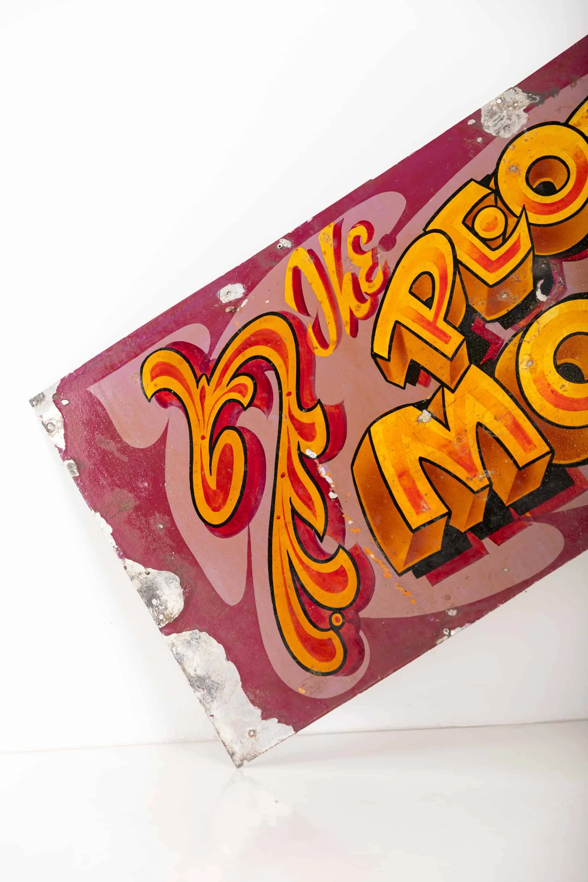 Vintage Hand Painted Fairground Sign — Antiques Workshop | Exceptional ...