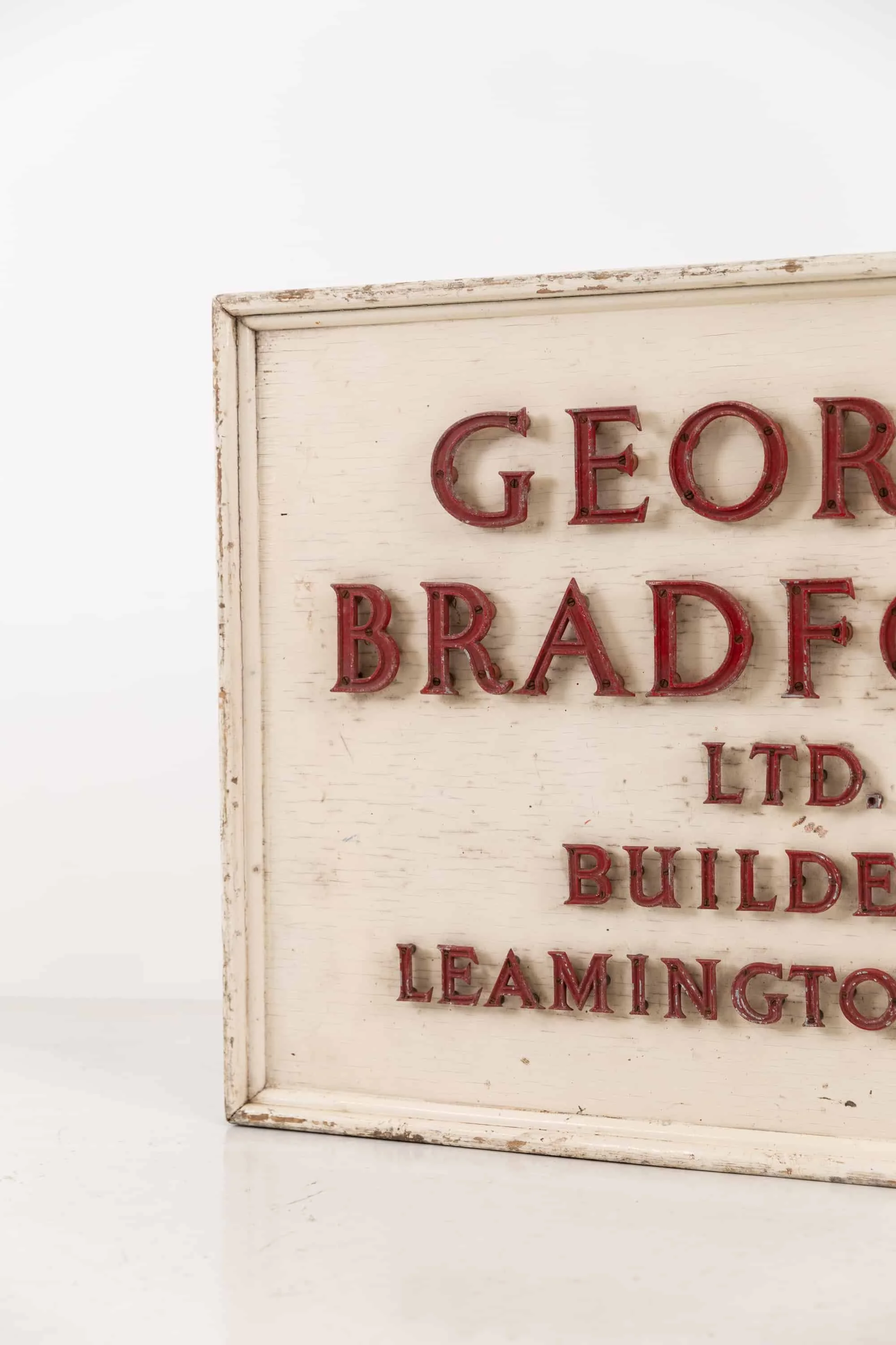 Industrial Builders Trade Sign — Antiques Workshop | Exceptional ...