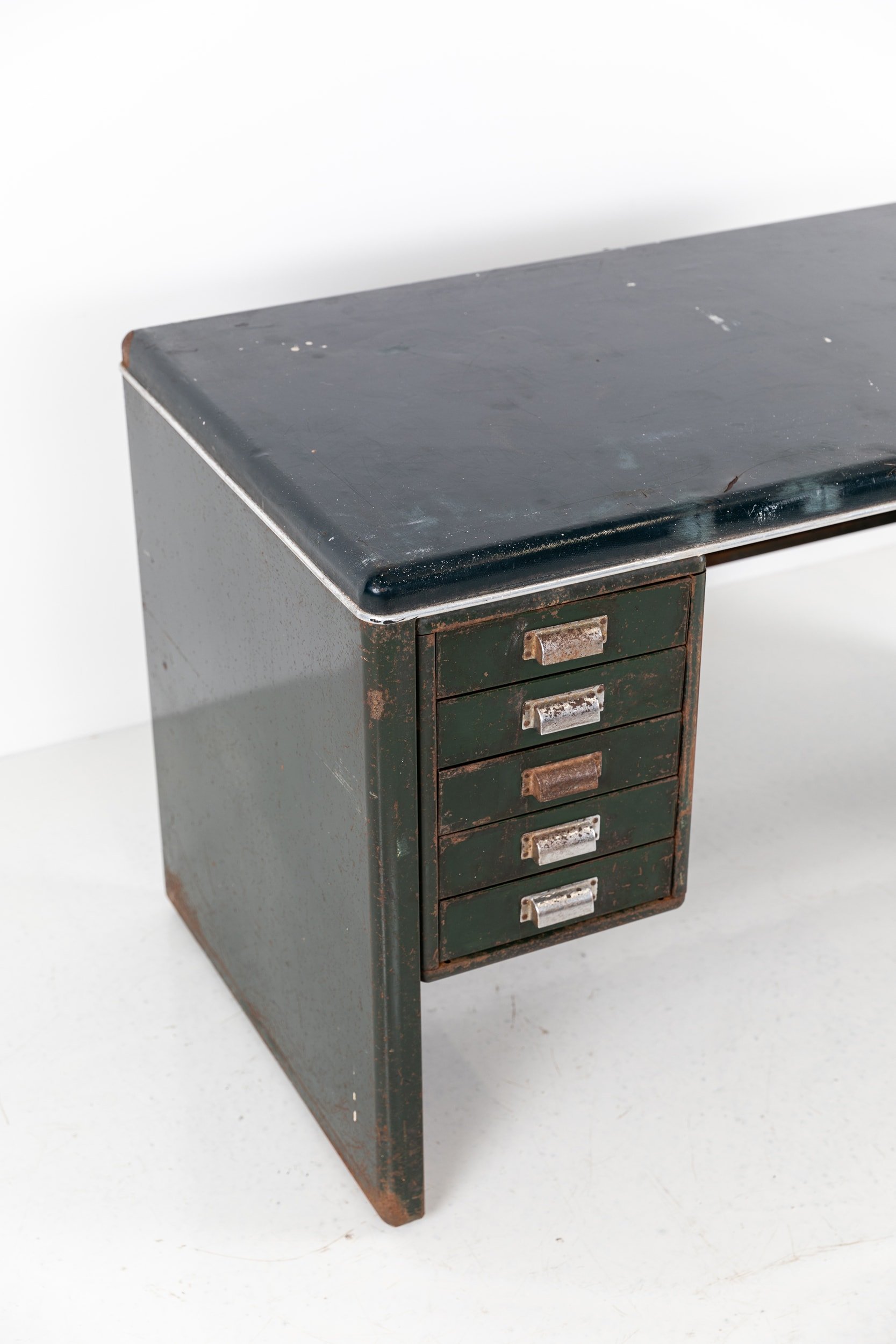 Industrial Metal Desk Steel Age Modern Industrial Furniture