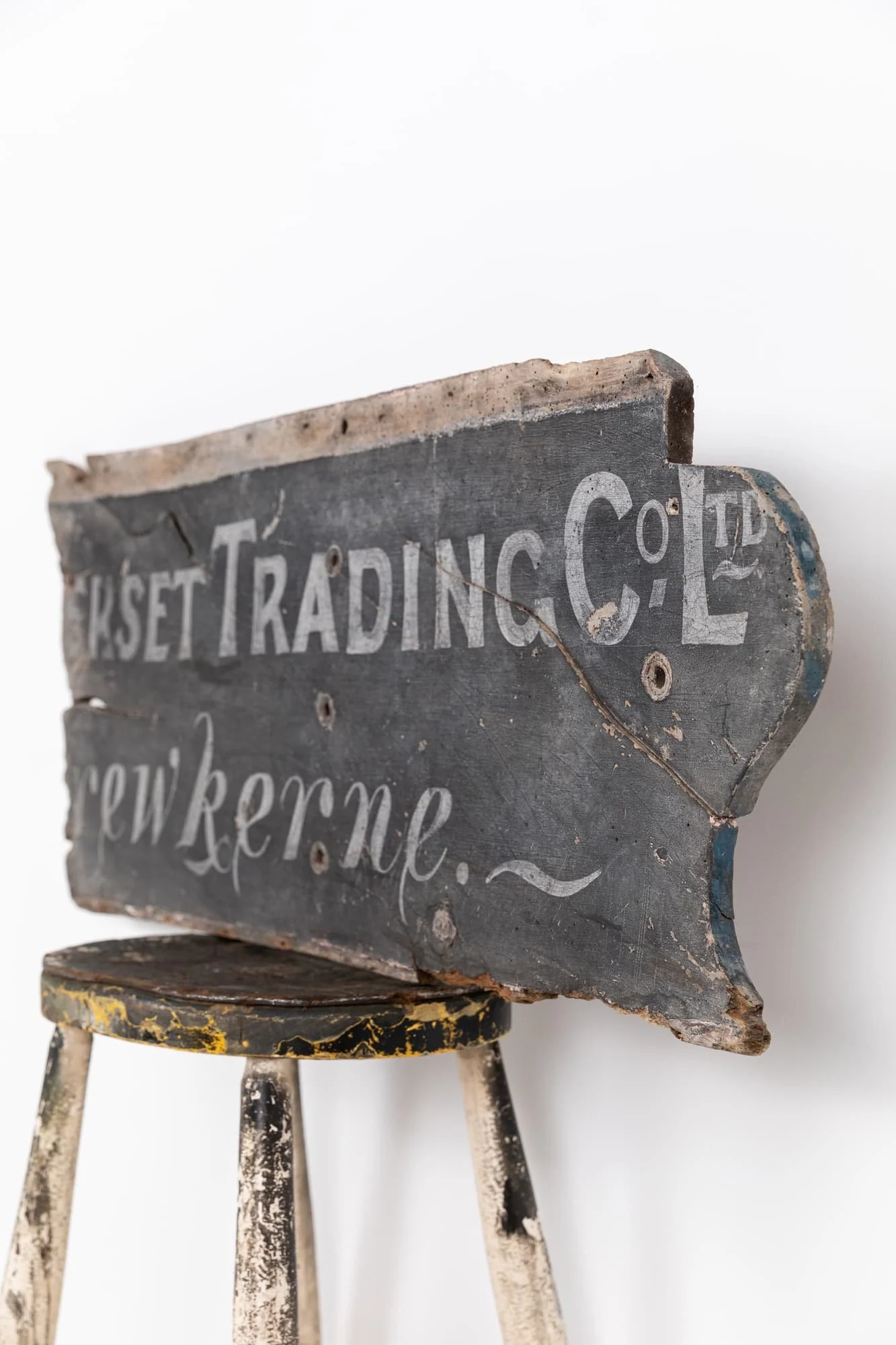 Hand Painted Somerset Wooden Trade Sign — Antiques Workshop ...
