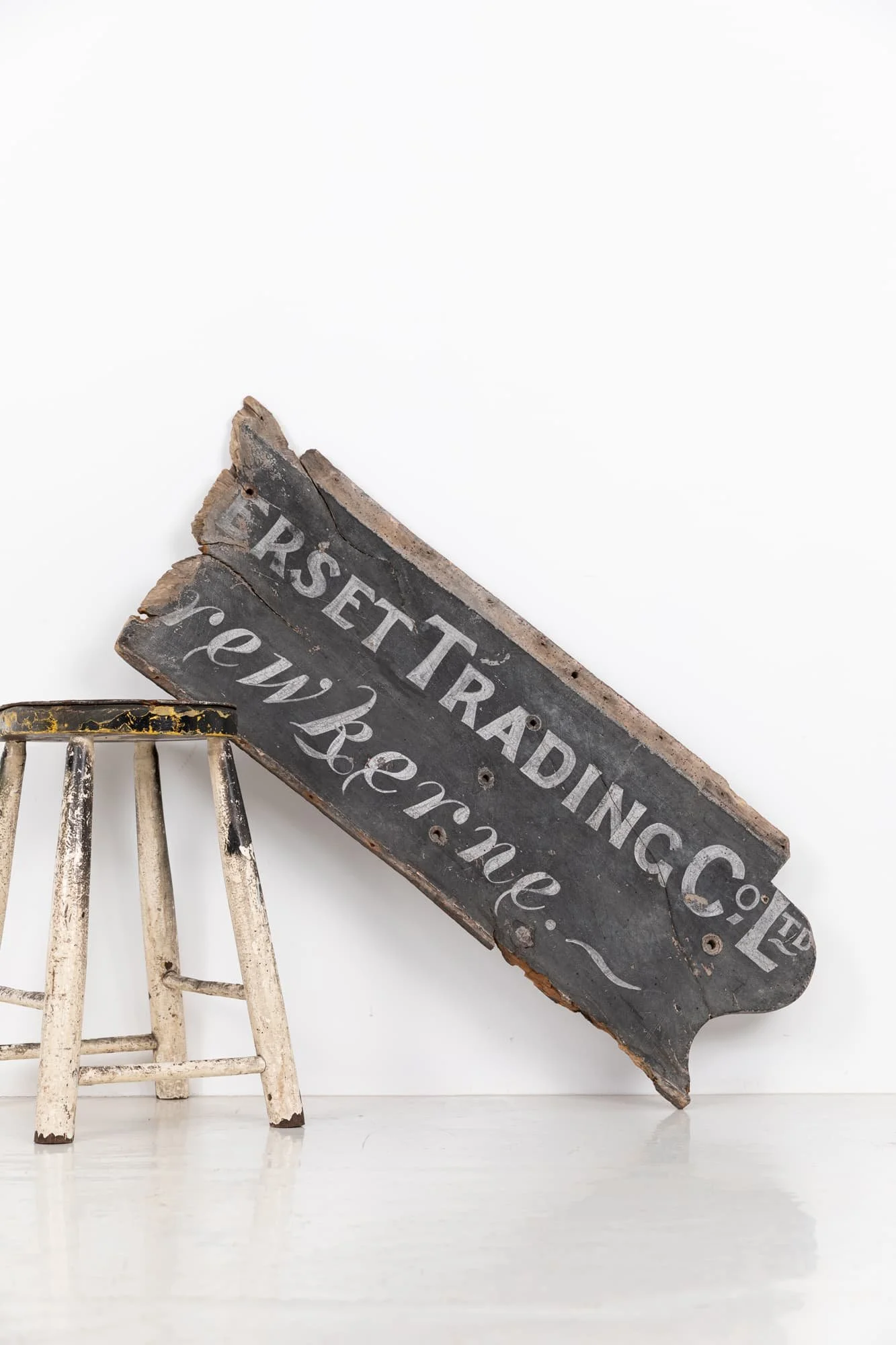 Hand Painted Somerset Wooden Trade Sign — Antiques Workshop ...