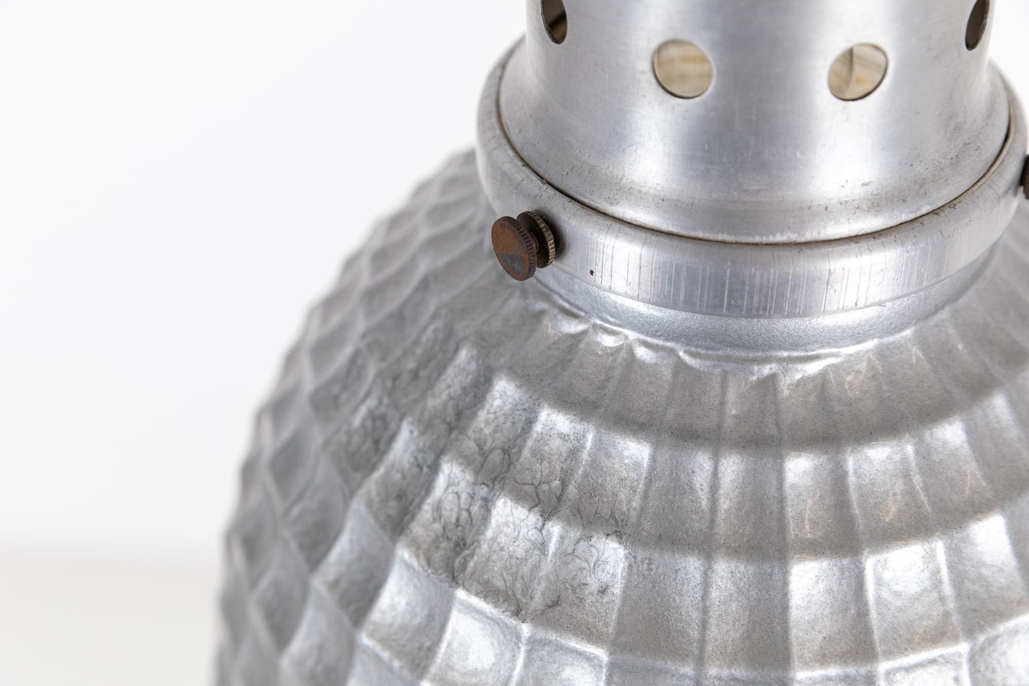 Honeycomb Mirrored Reflector Pendant Light — Antiques Workshop ...