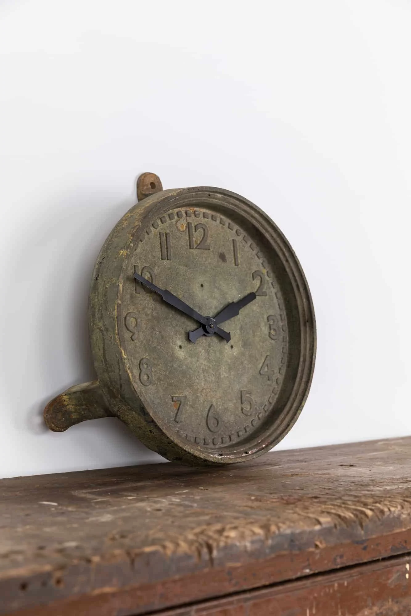 12" Cast Iron Smiths Wall Clock — Antiques Workshop | Exceptional ...