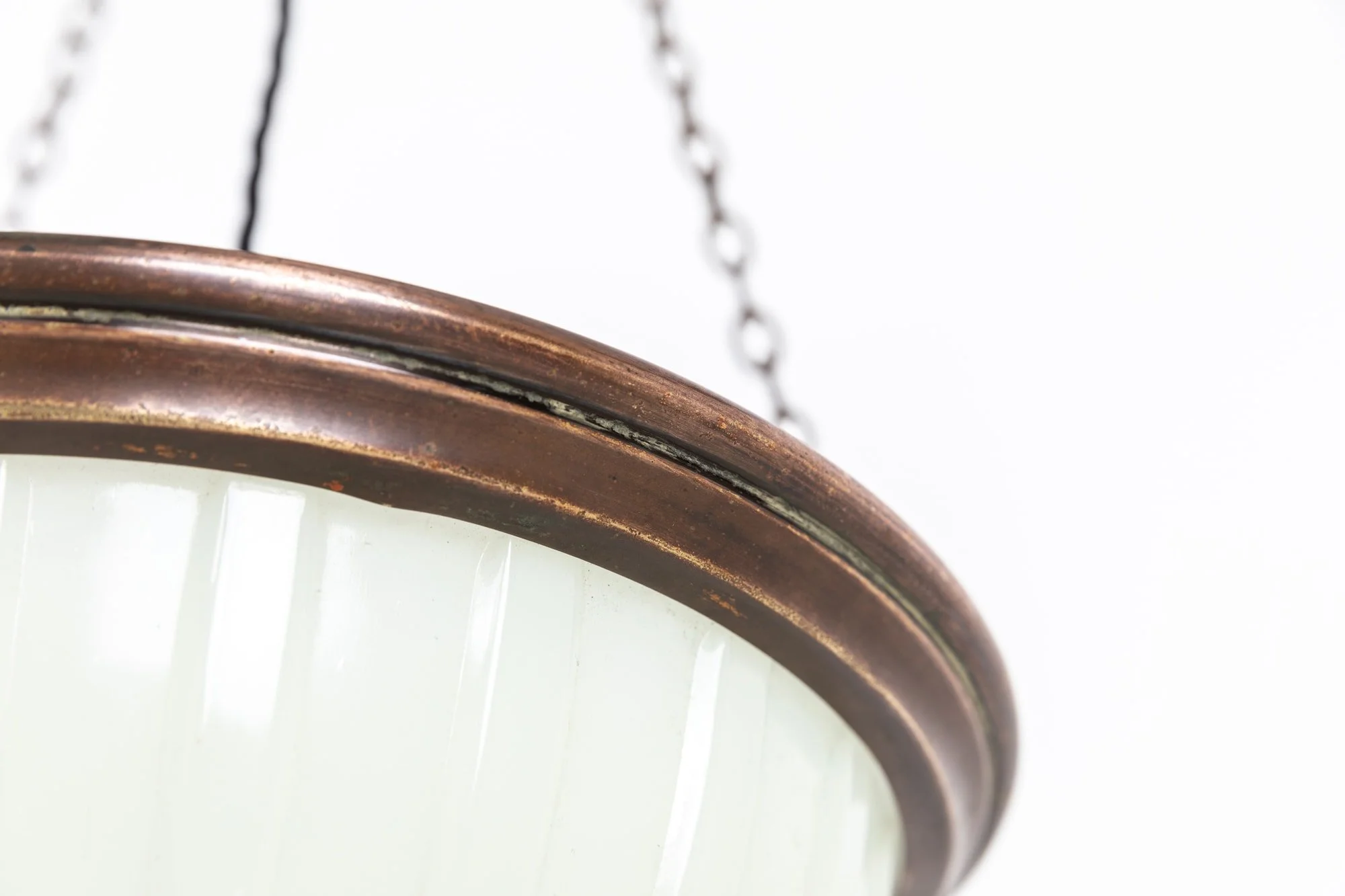 12" Sunco / Moonstone Plafonnier Ceiling Light — Antiques Workshop ...