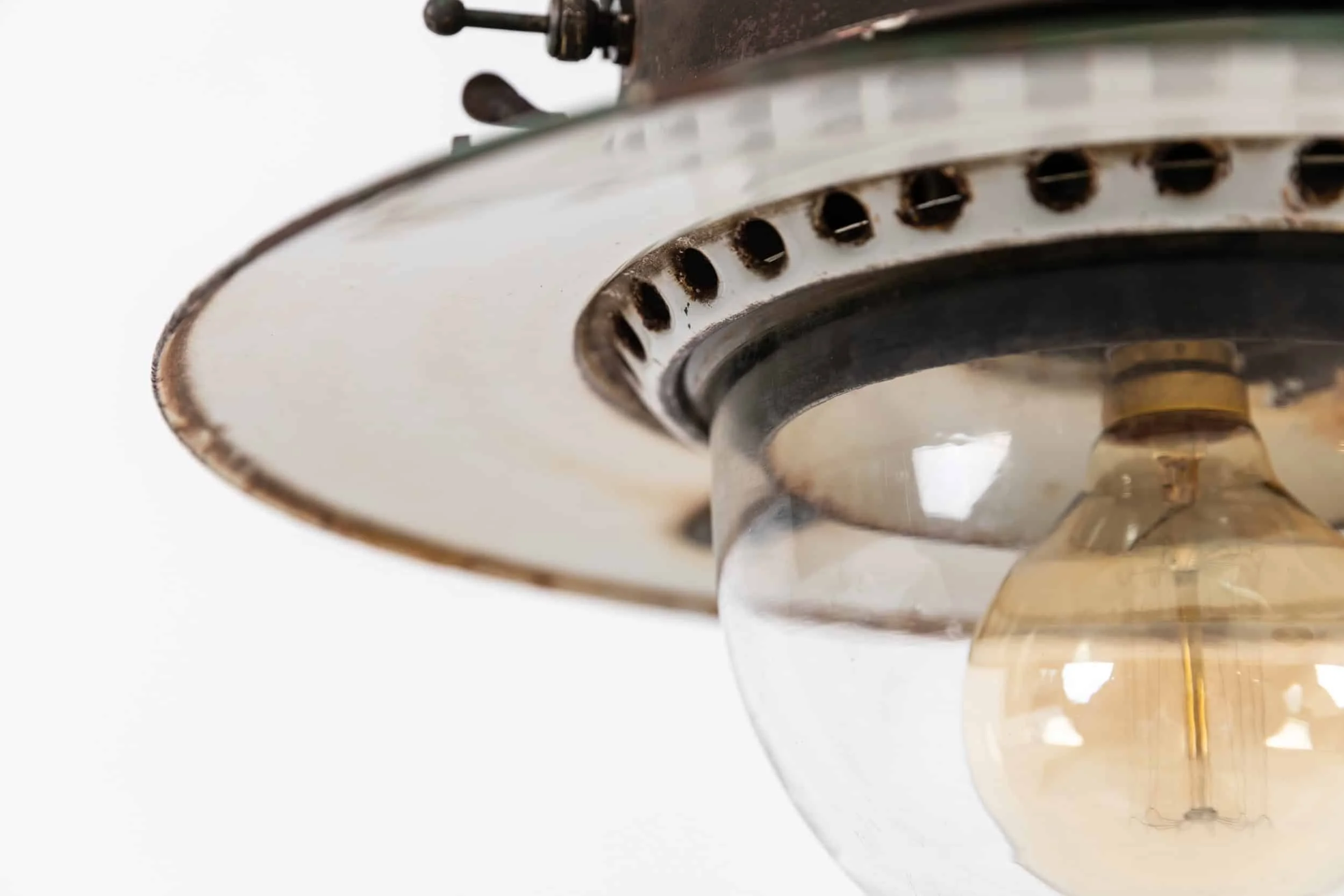 Antique Copper Railway Pendant Light — Antiques Workshop | Exceptional ...