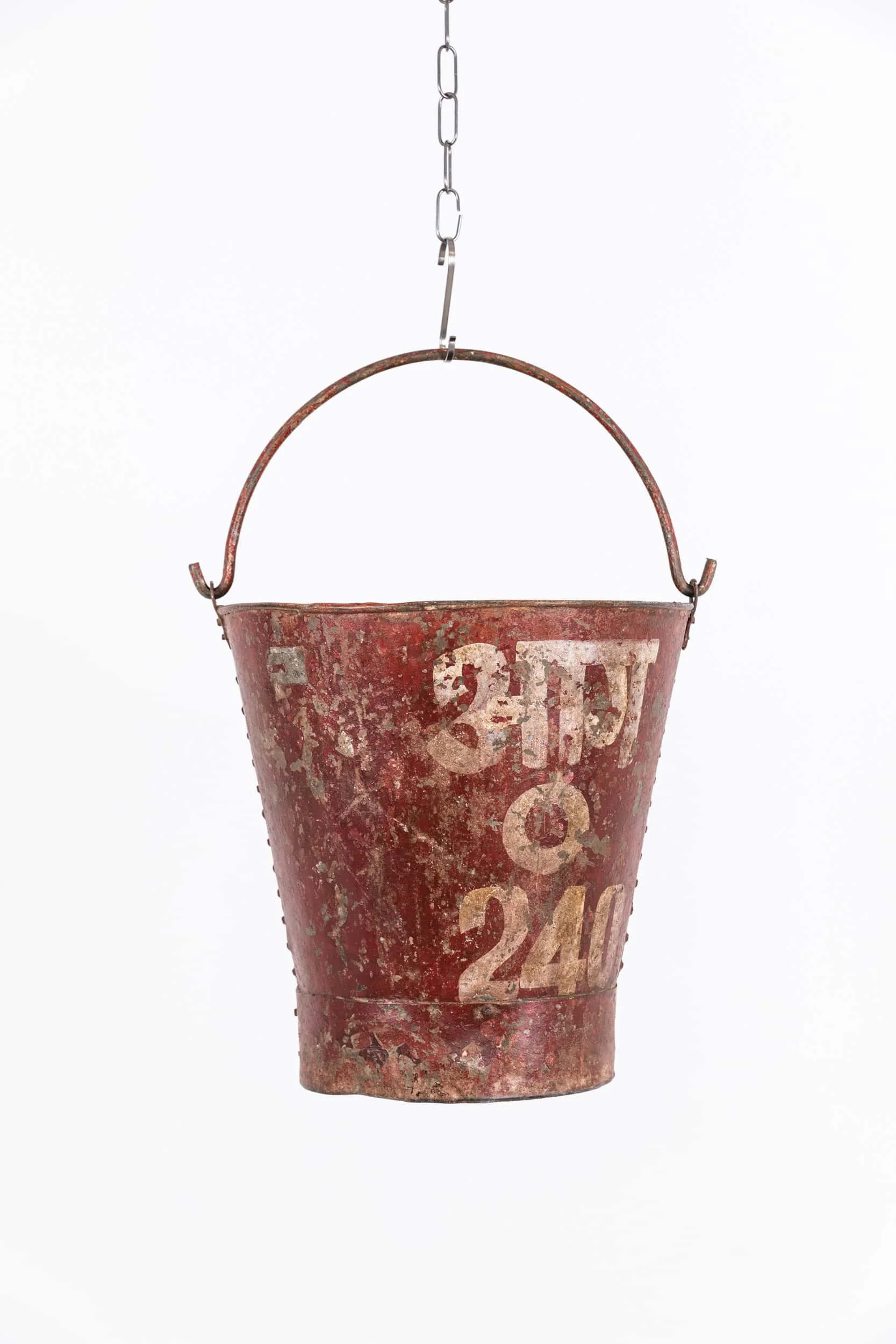 Early 20th Century 'BP' Fire Bucket — Antiques Workshop | Exceptional ...