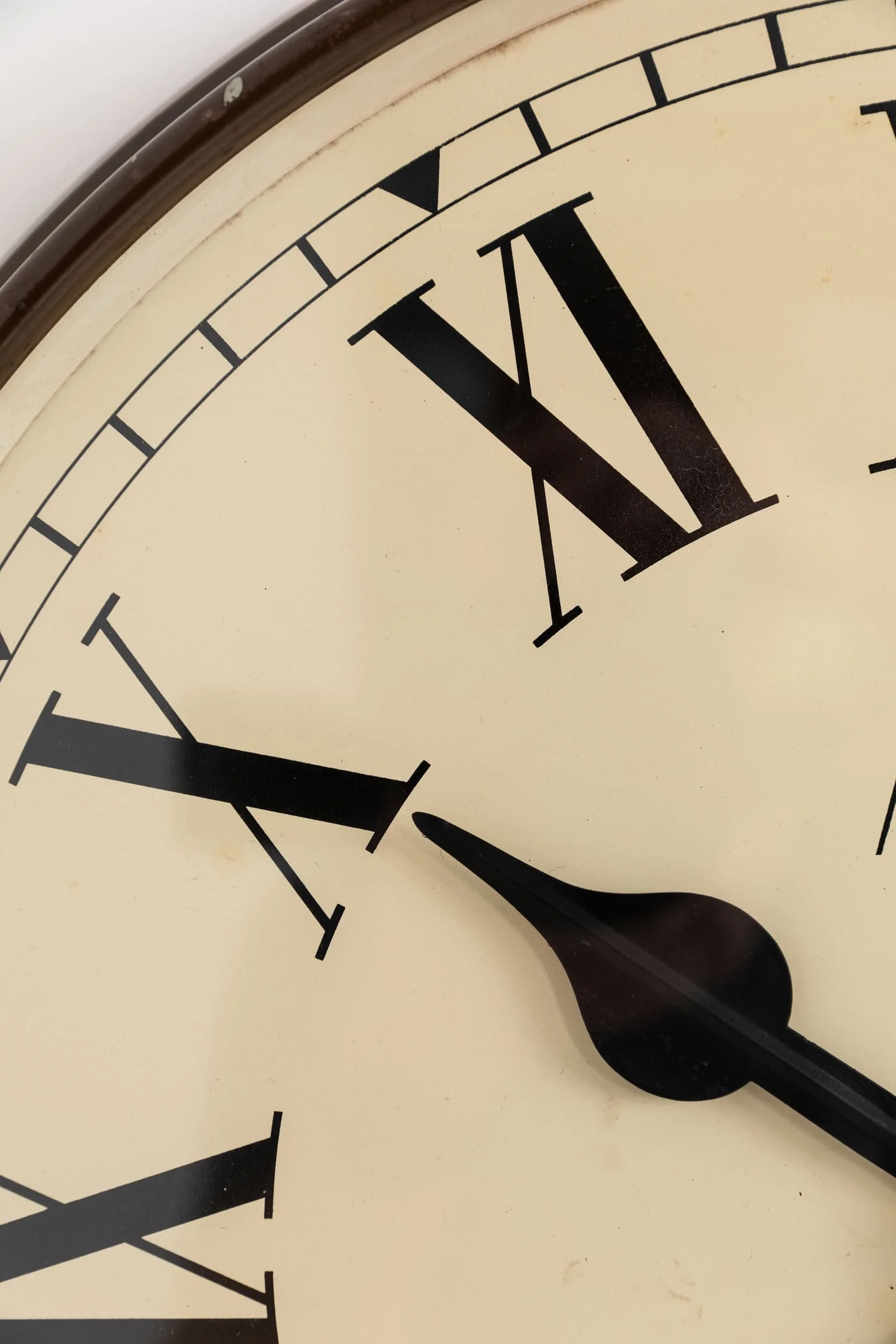Industrial Metal Magneta Wall Clock — Antiques Workshop | Exceptional ...