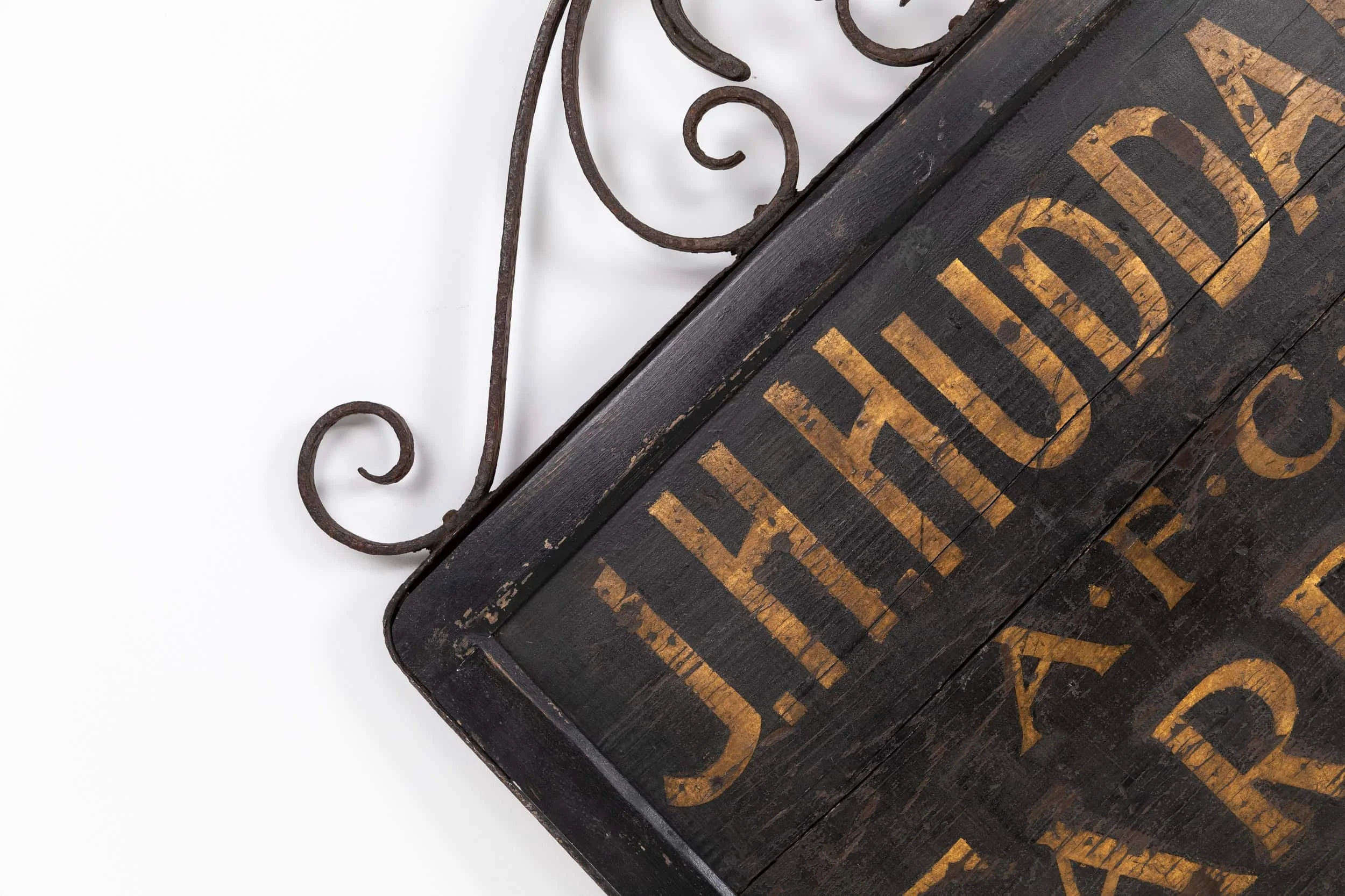 Large Antique Farrier / Blacksmith Trade Sign — Antiques Workshop ...