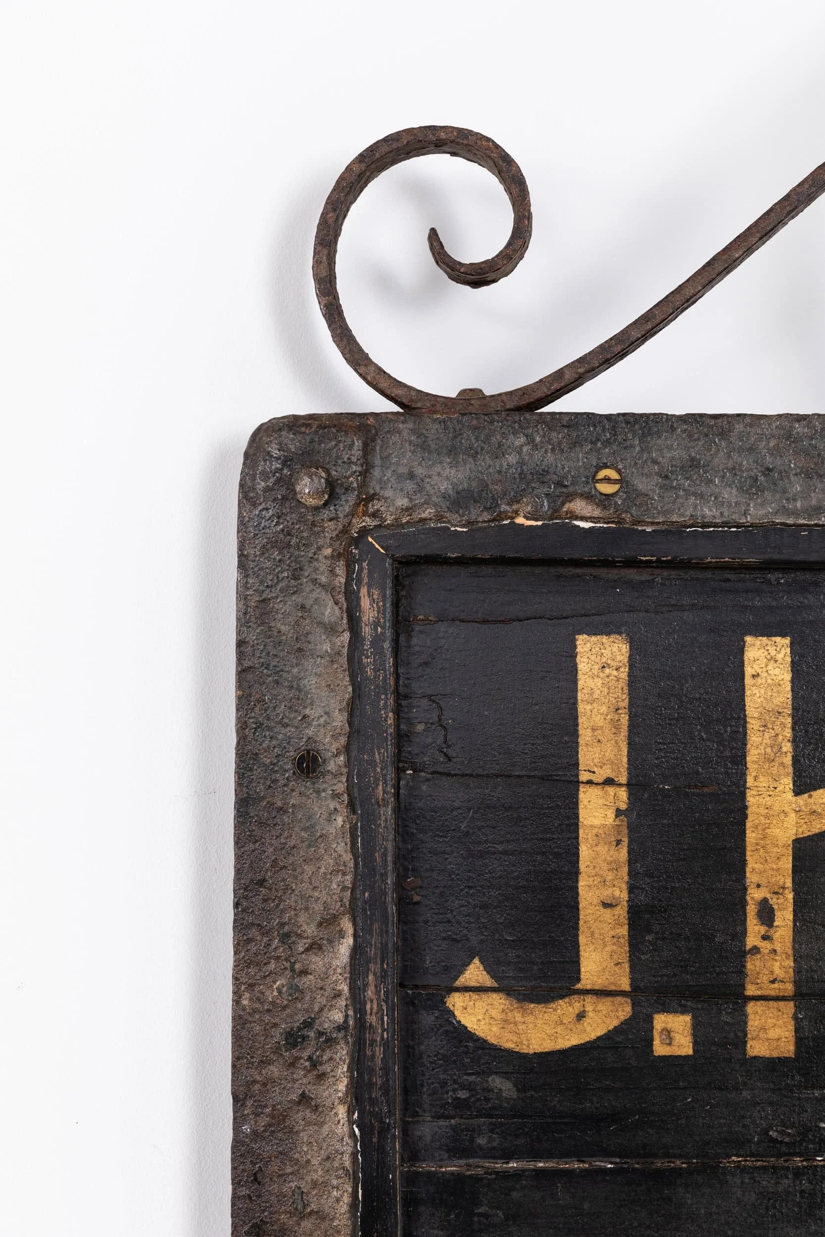 Large Antique Farrier / Blacksmith Trade Sign — Antiques Workshop ...