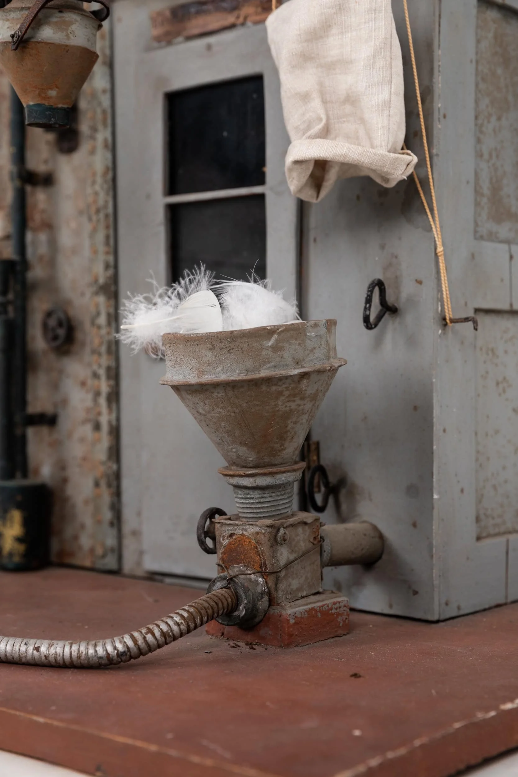 Antique German Industrial Machine Diorama — Antiques Workshop ...