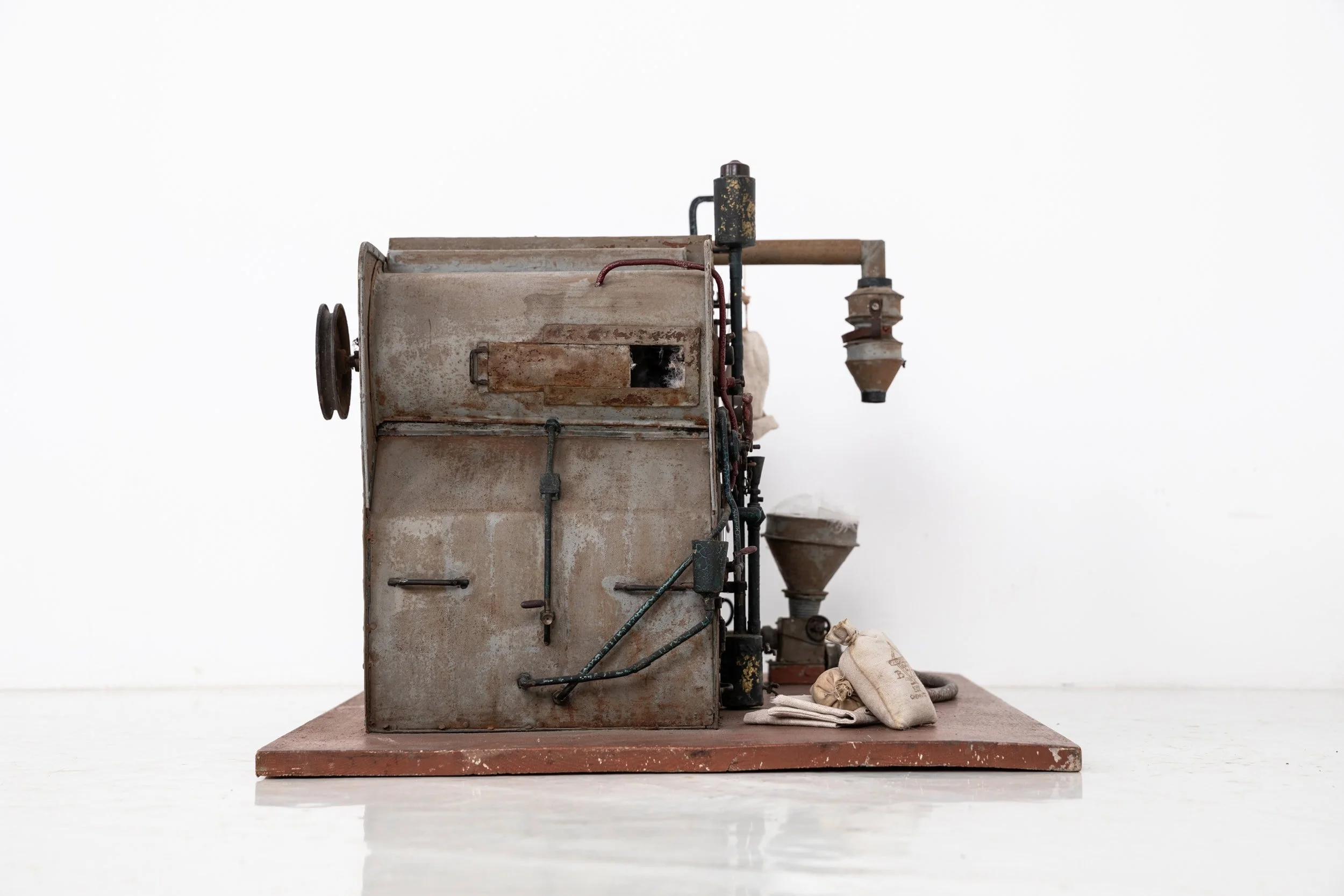 Antique German Industrial Machine Diorama — Antiques Workshop ...