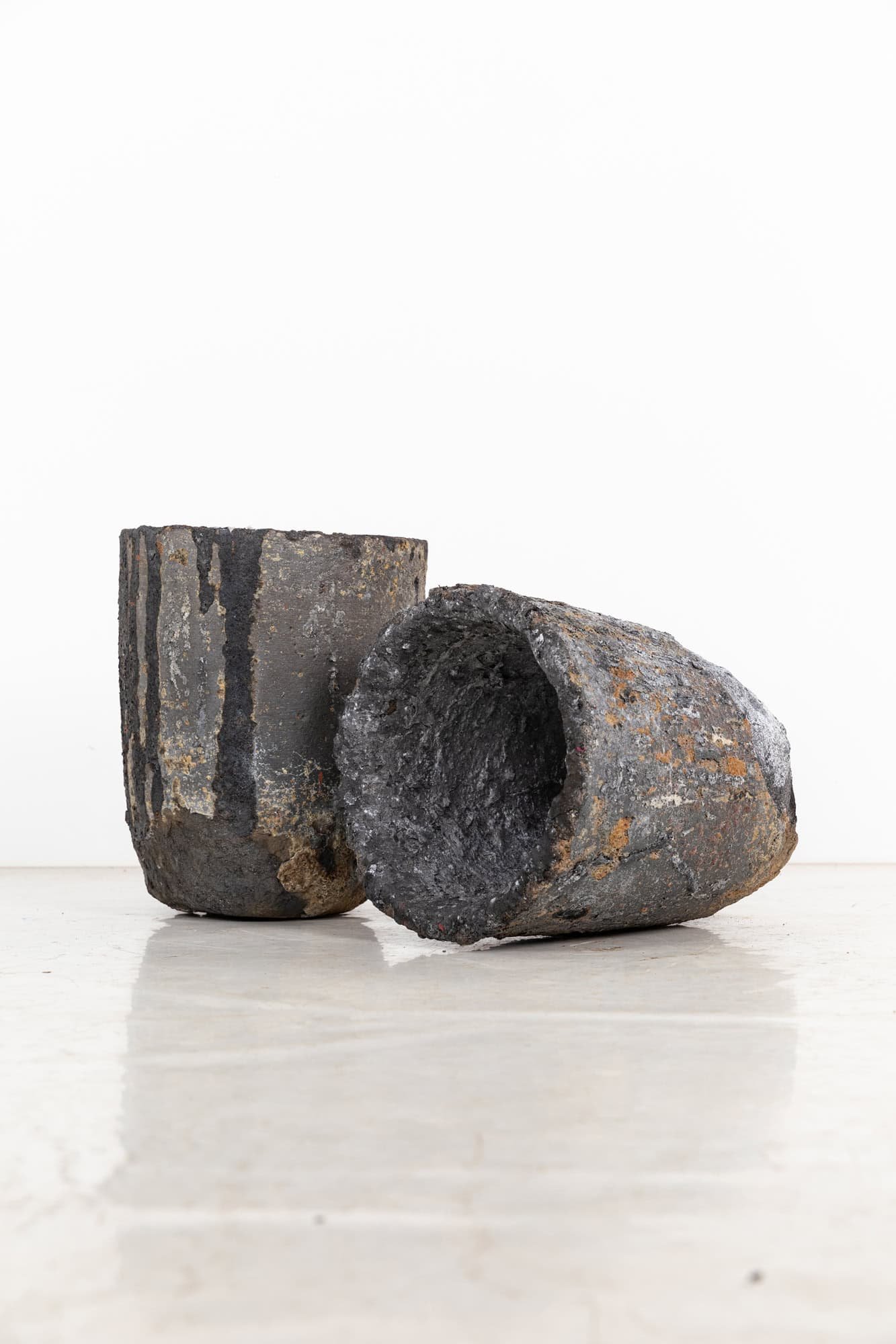 Large Foundry Crucible Pots — Antiques Workshop | Exceptional Vintage ...