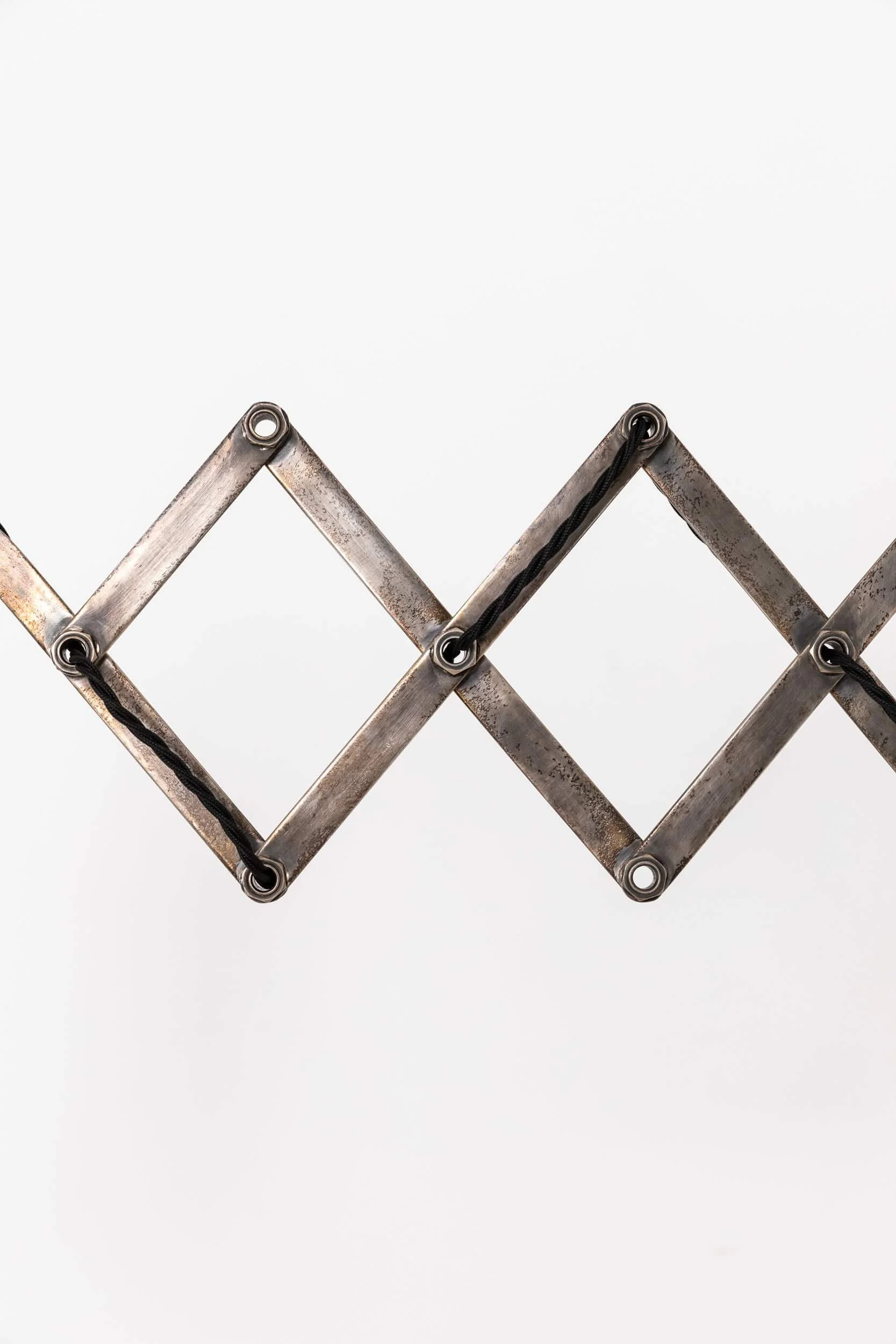 Nickel Plated Industrial Scissor Lamp — Antiques Workshop | Exceptional ...