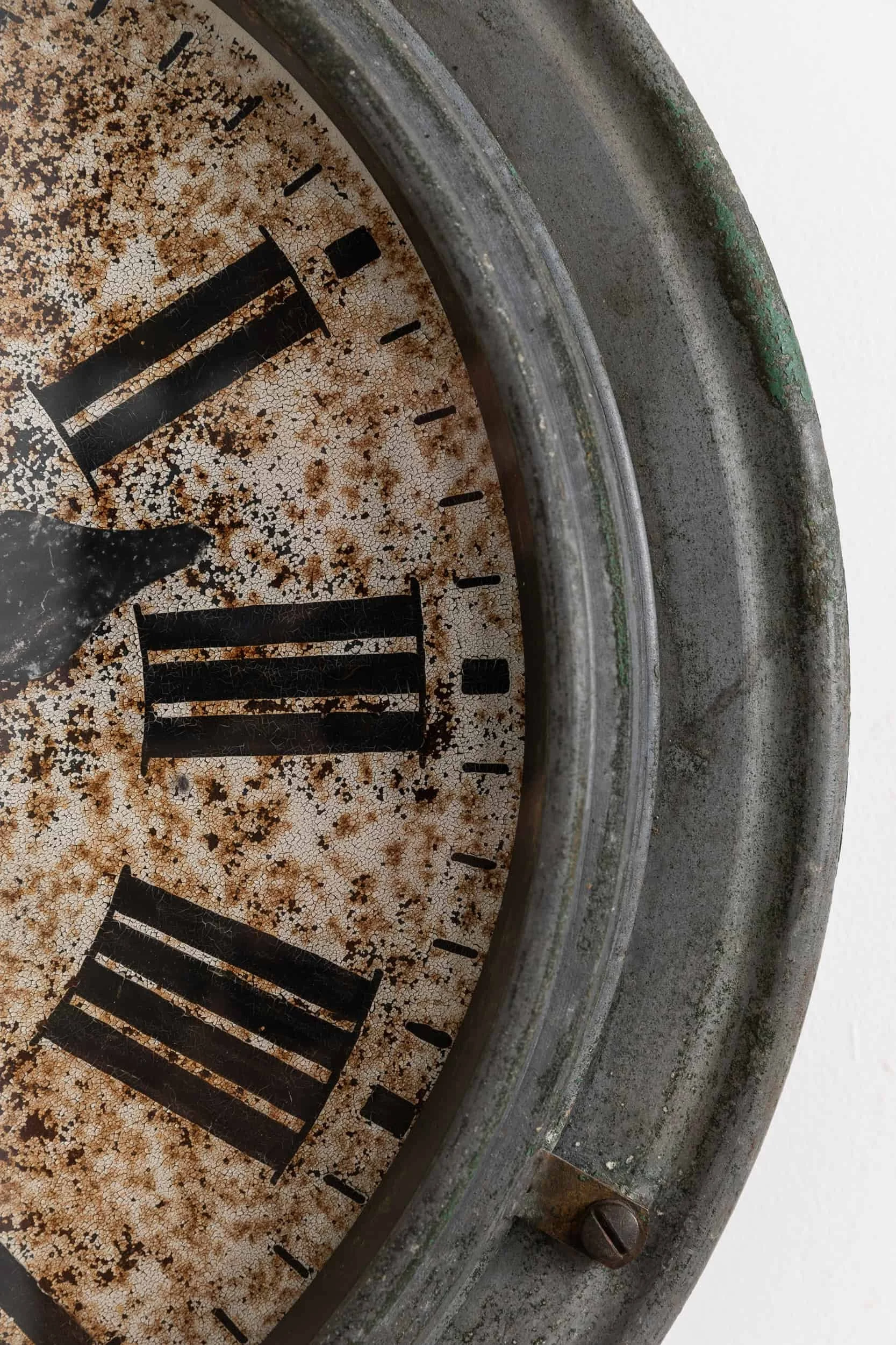 French Electrique Brillié Industrial Wall Clock — Antiques Workshop ...