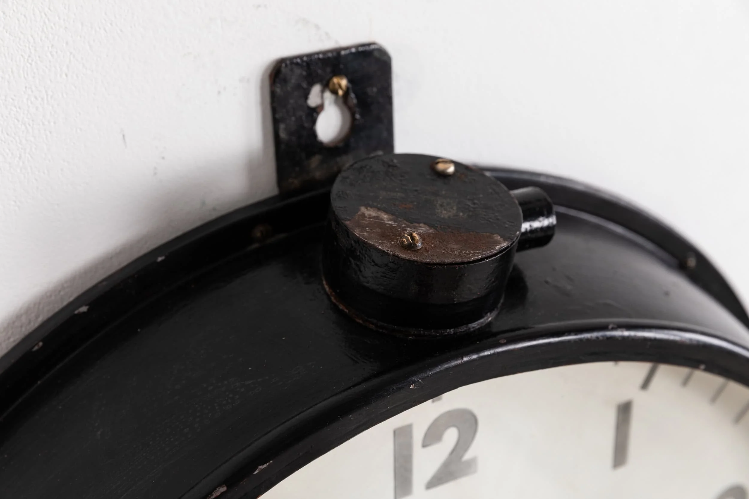 18" Industrial Gents of Leicester Factory Wall Clock — Antiques ...