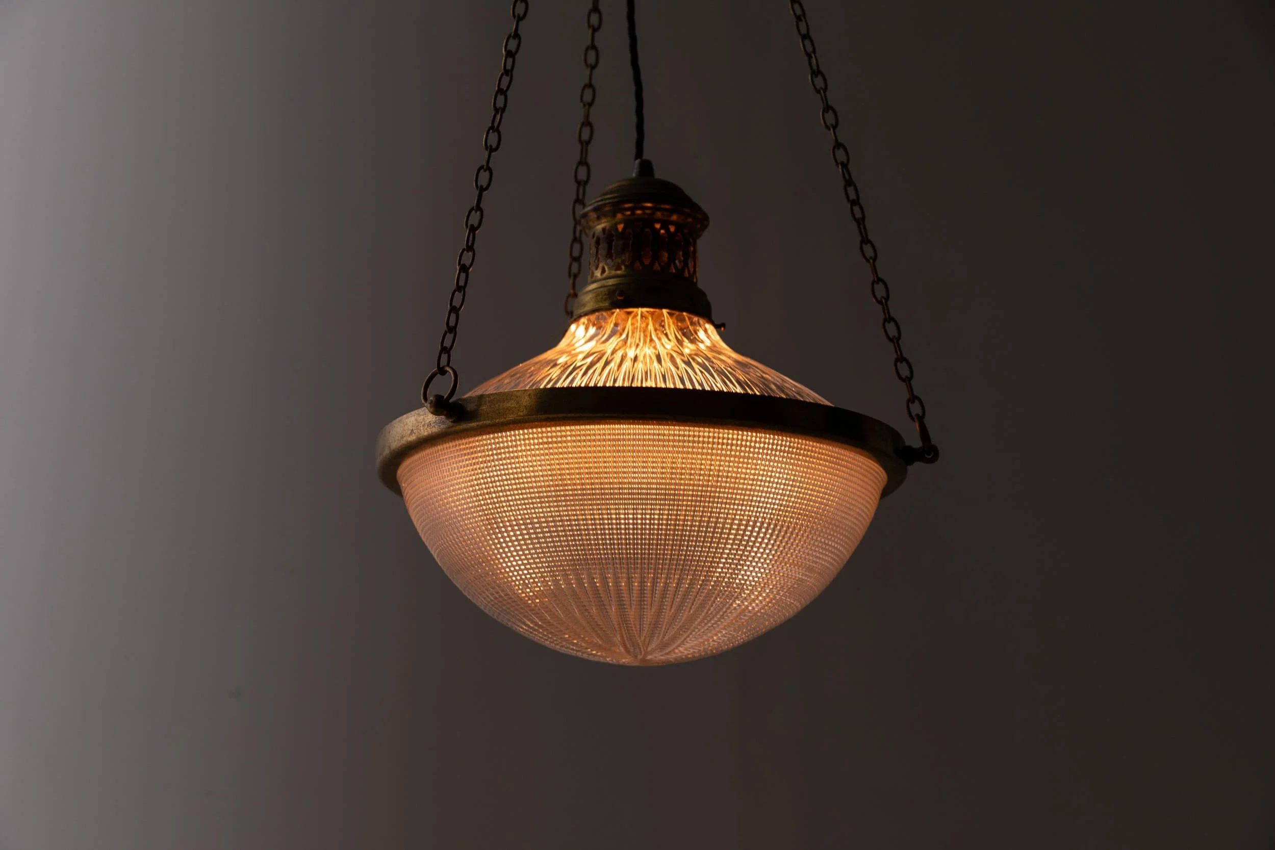 Early 20th Century Holophane 'Blondel Stiletto' Pendant Light ...