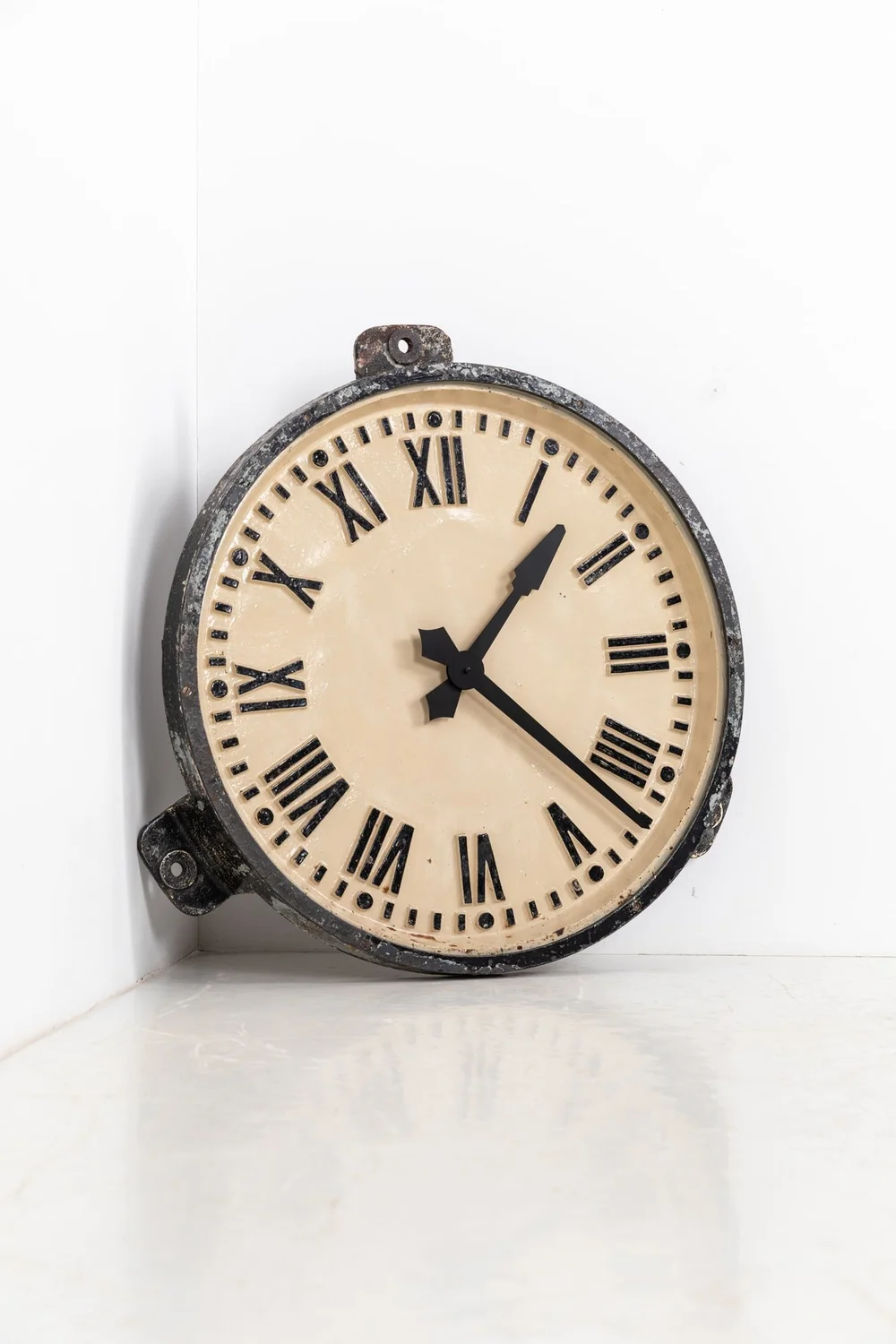 Vintage Industrial National Electic Wall Clock — Antiques Workshop ...