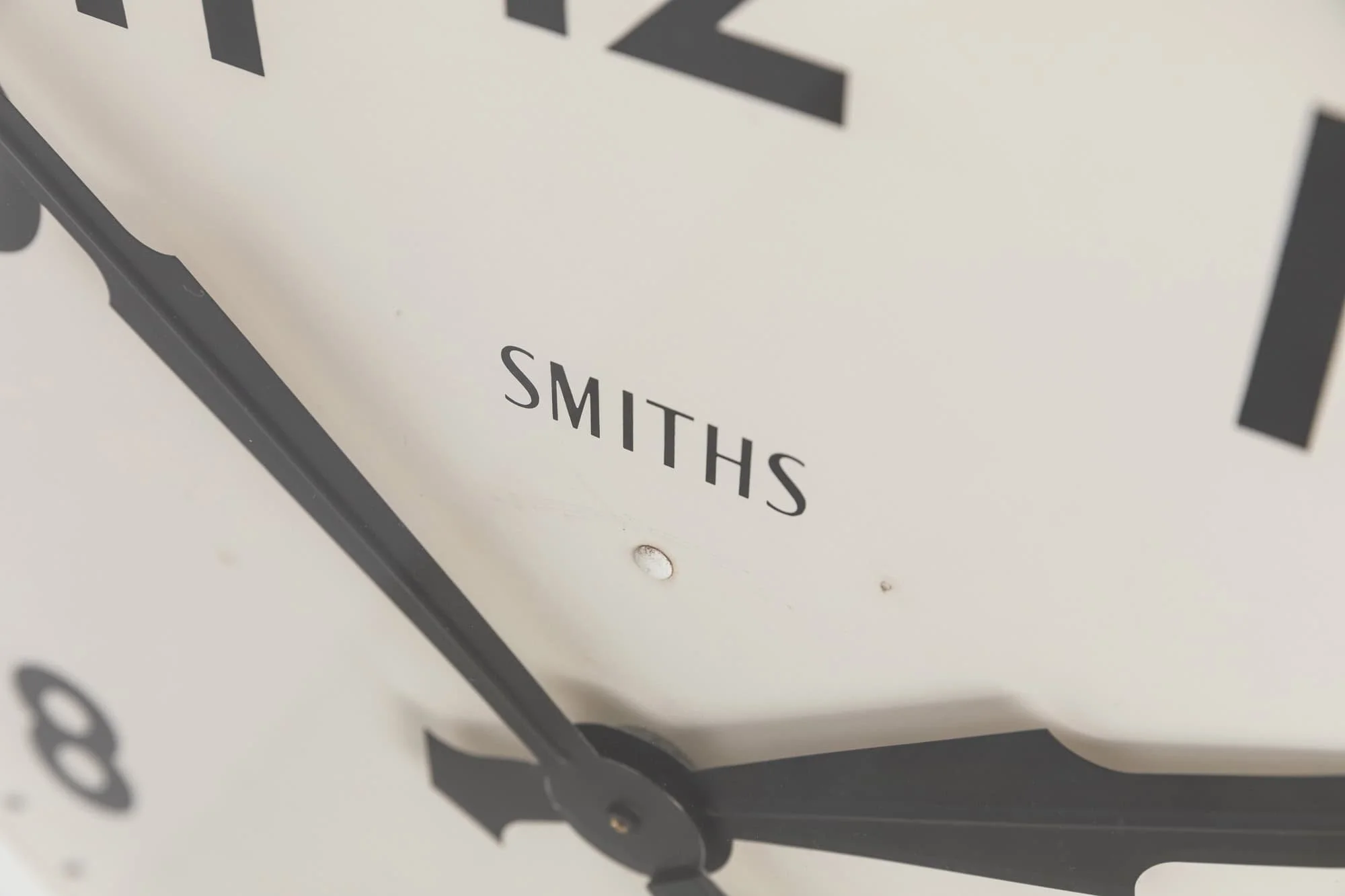 Vintage Industrial Smiths 'Sectric' Factory Clock — Antiques Workshop ...