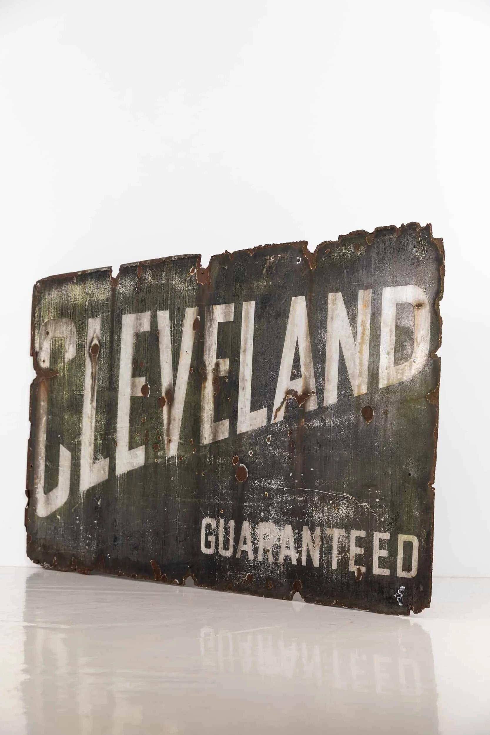 Huge Early 20th Century Enamel Advertising Sign — Antiques Workshop ...