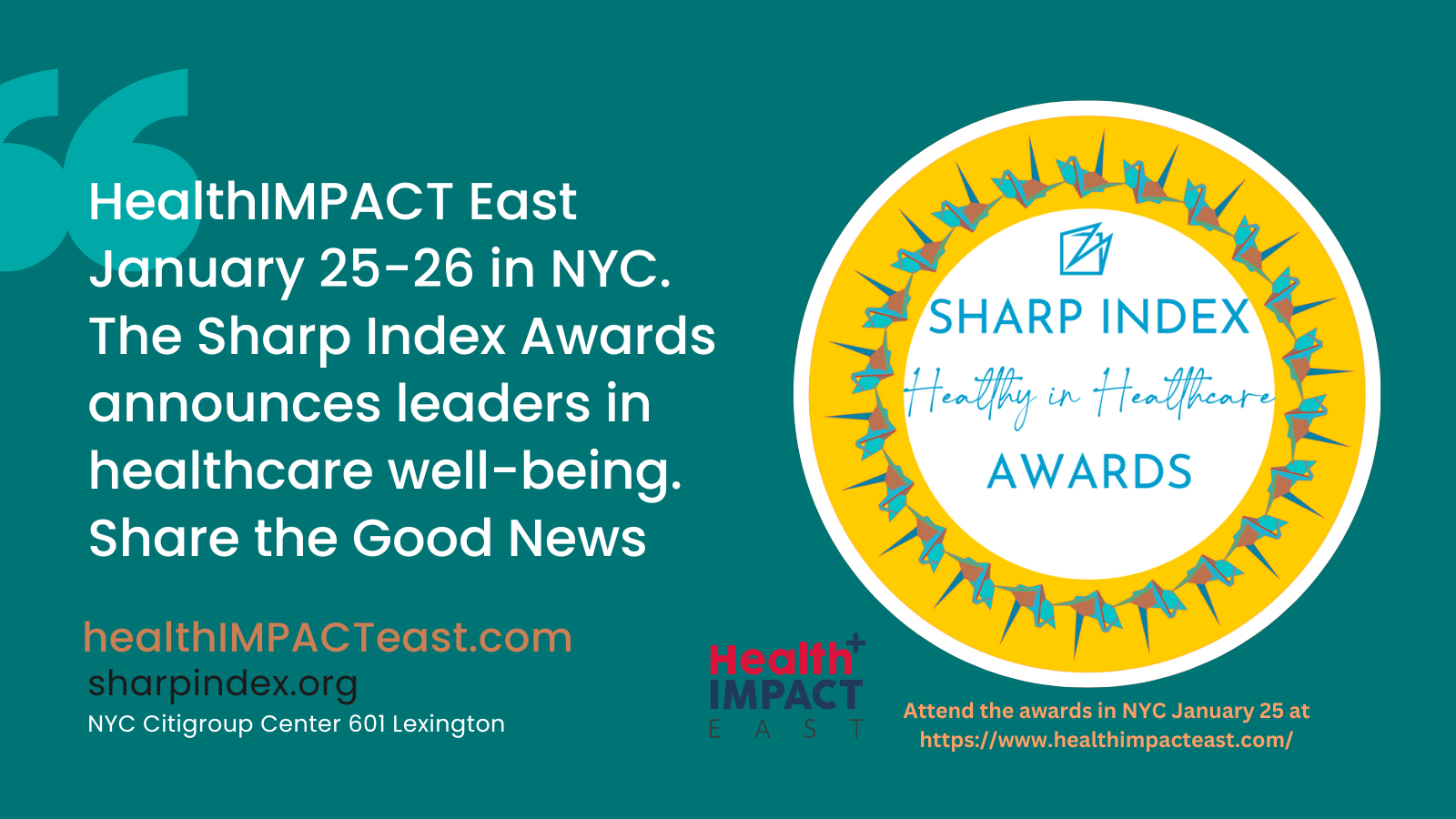 Sharp Index Awards 2023 — Sharp Index