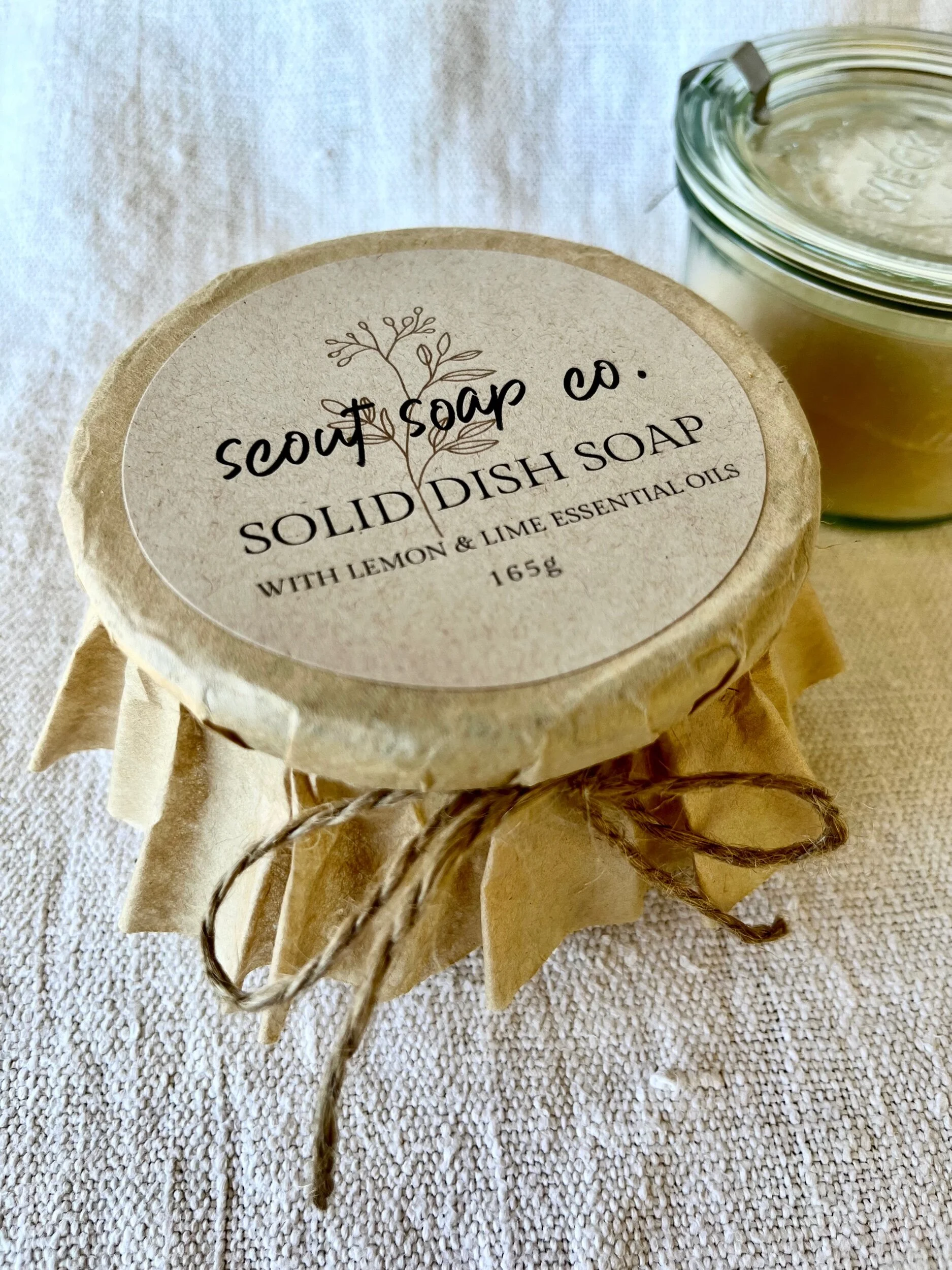SOLID DISH SOAP BLOCK — scout soap co.