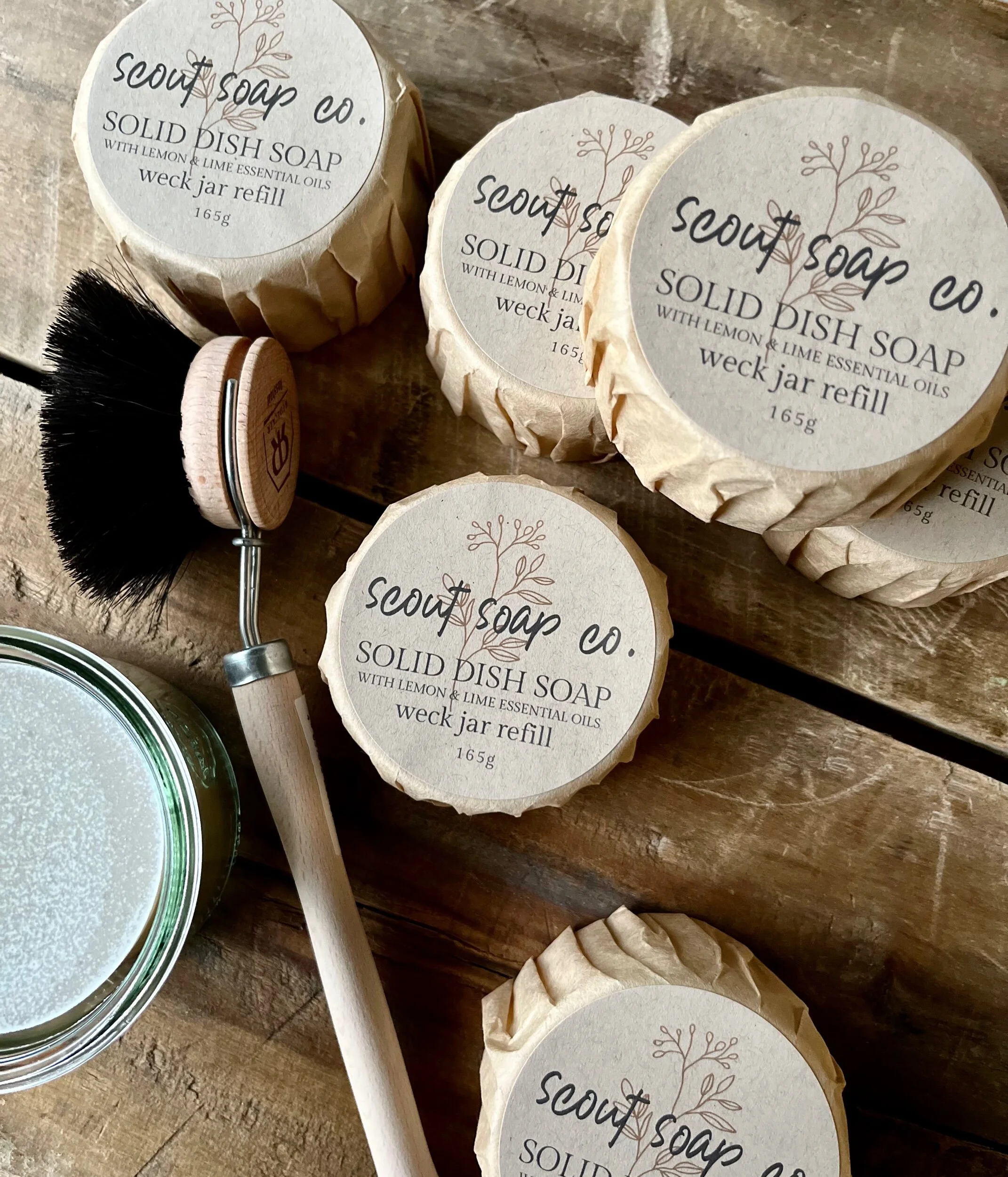 SOLID DISH SOAP BLOCK — scout soap co.