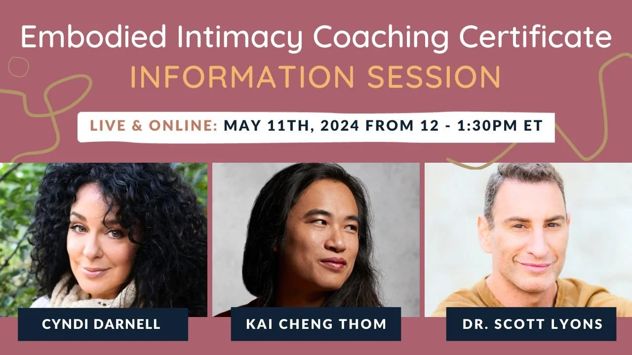 Embodied Intimacy Coaching Certificate Information Session | THE EMBODY LAB
