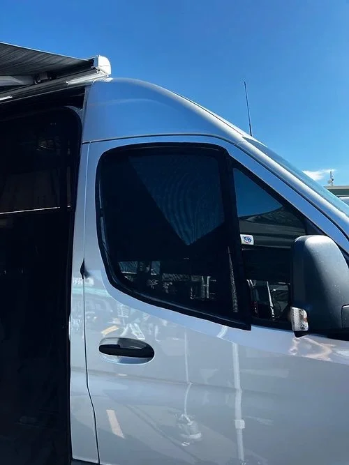 Mercedes Benz Front Door Bug Screens (Pair) — New Life Conversions