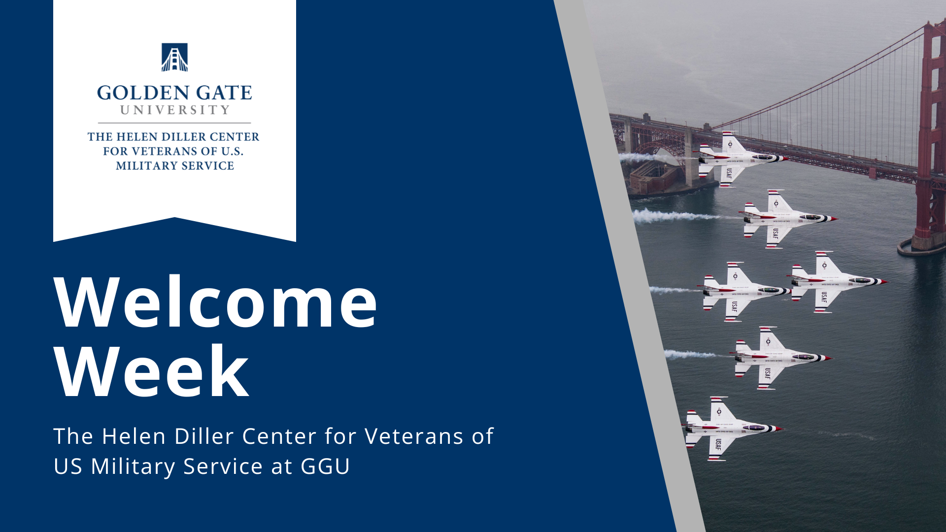 GGU Welcome Week Info Session: Introduction to the Helen Diller Center ...