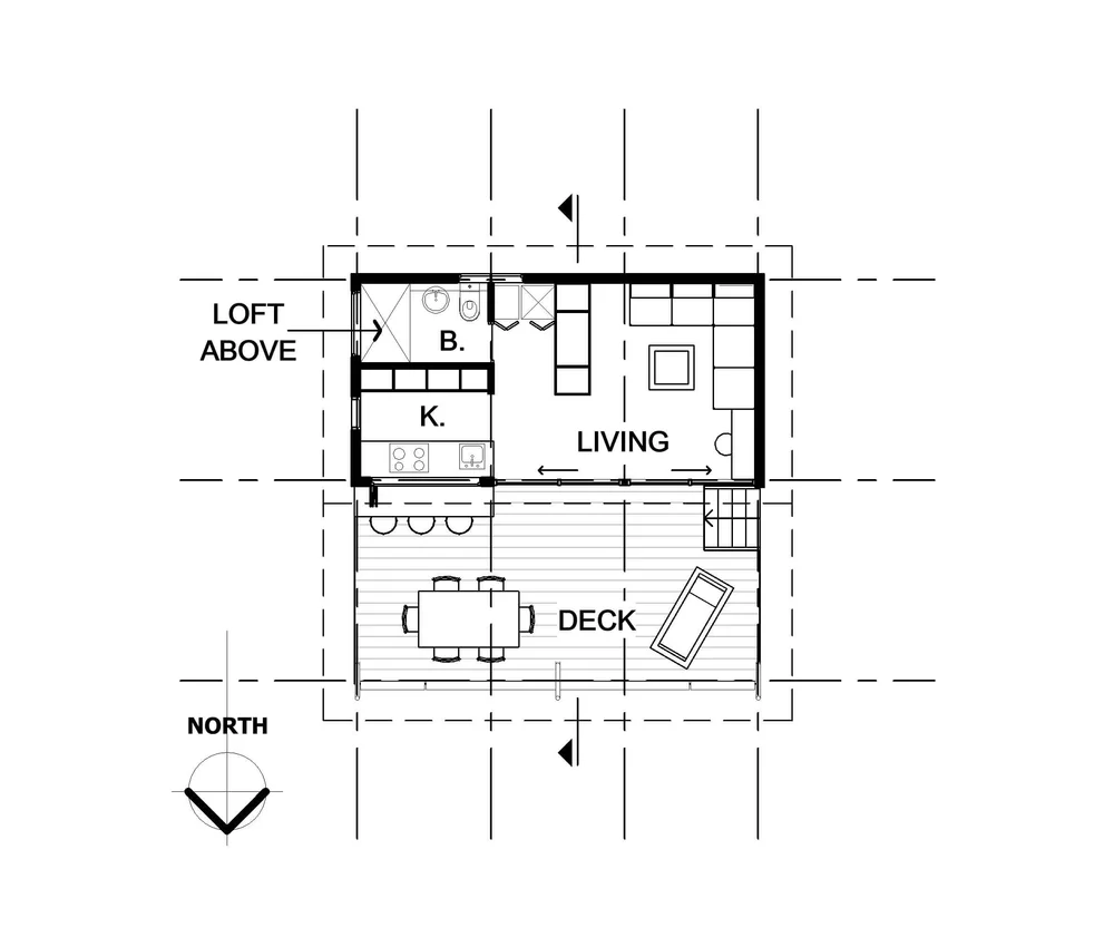 Modular House Cabin Net Zero Design