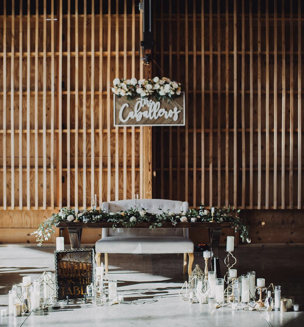 Sweetheart Table Inspo — L&B
