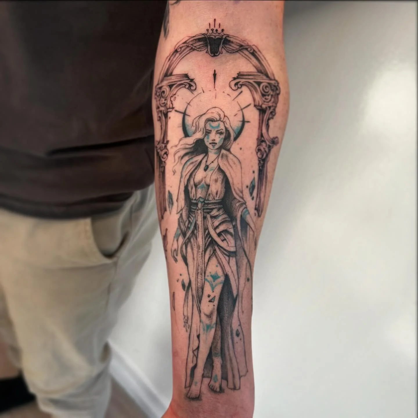 Linear Tattoo
