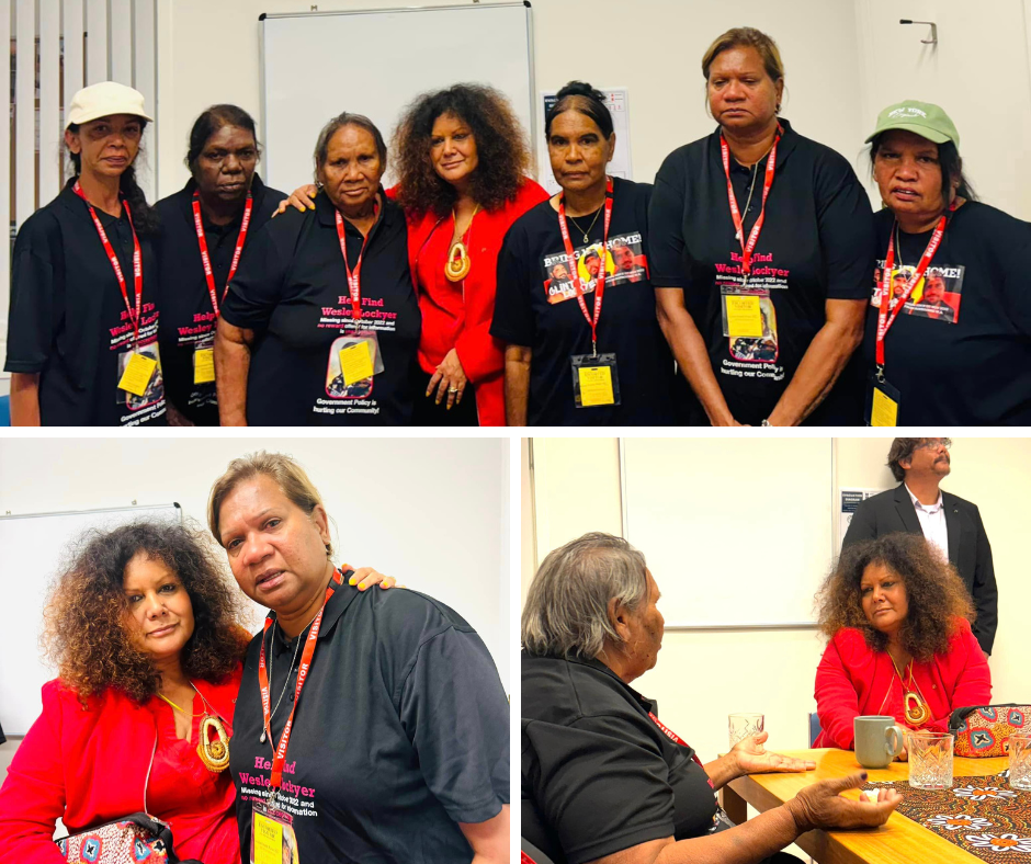 PILBARA FAMILIES OF MISSING LOVED ONES MEET WITH MINISTER McCARTHY ...