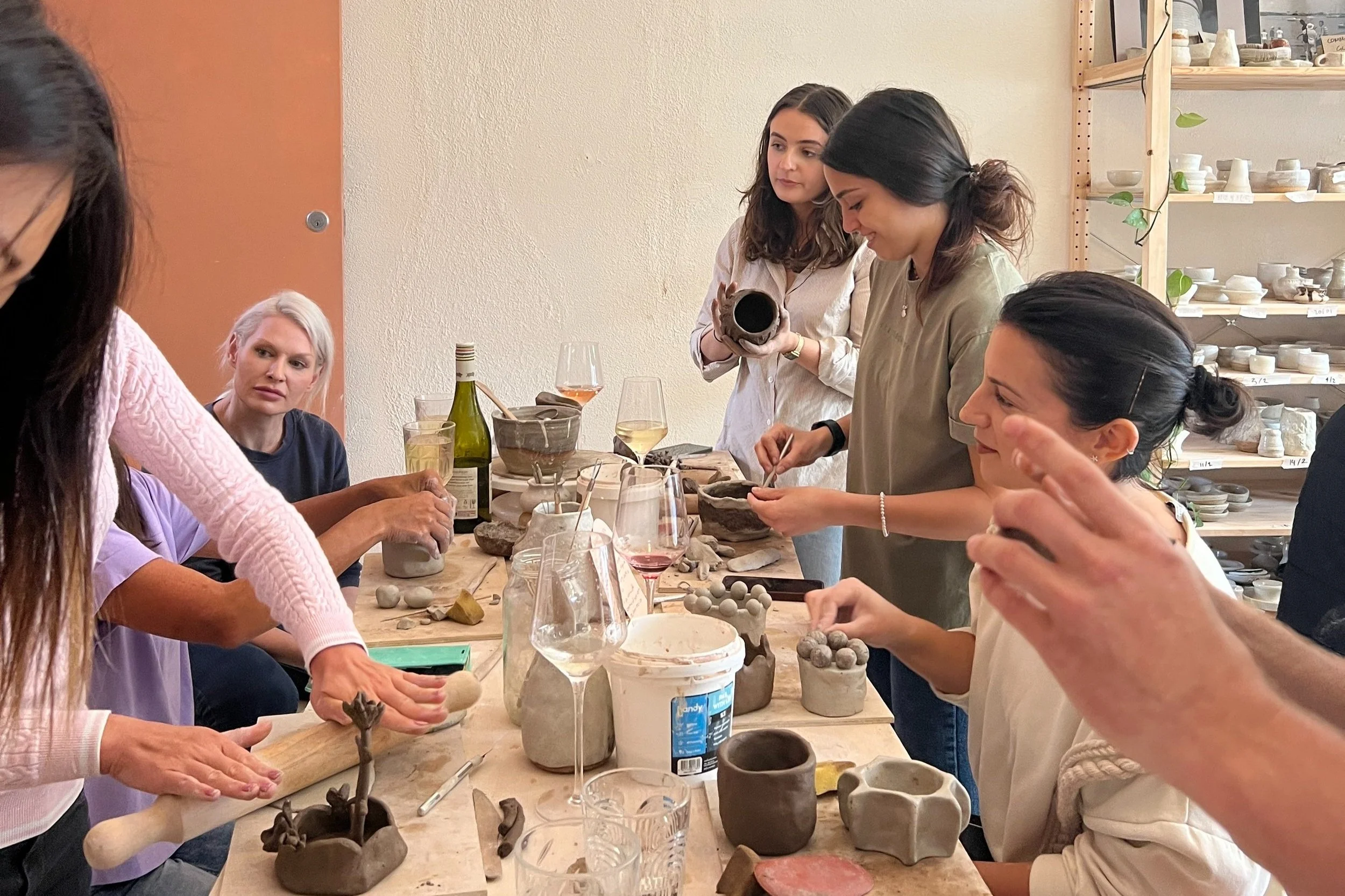 Team Building with Clay — klay pots