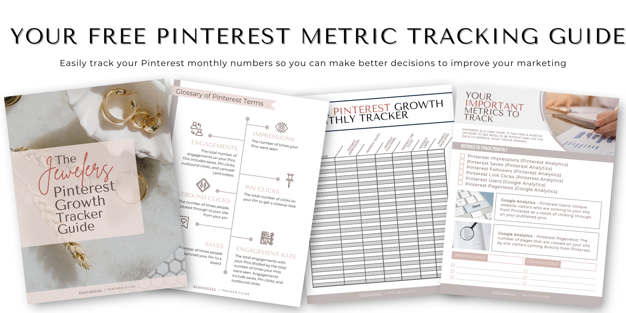 Pinterest Growth Tracker — RedPinGeek