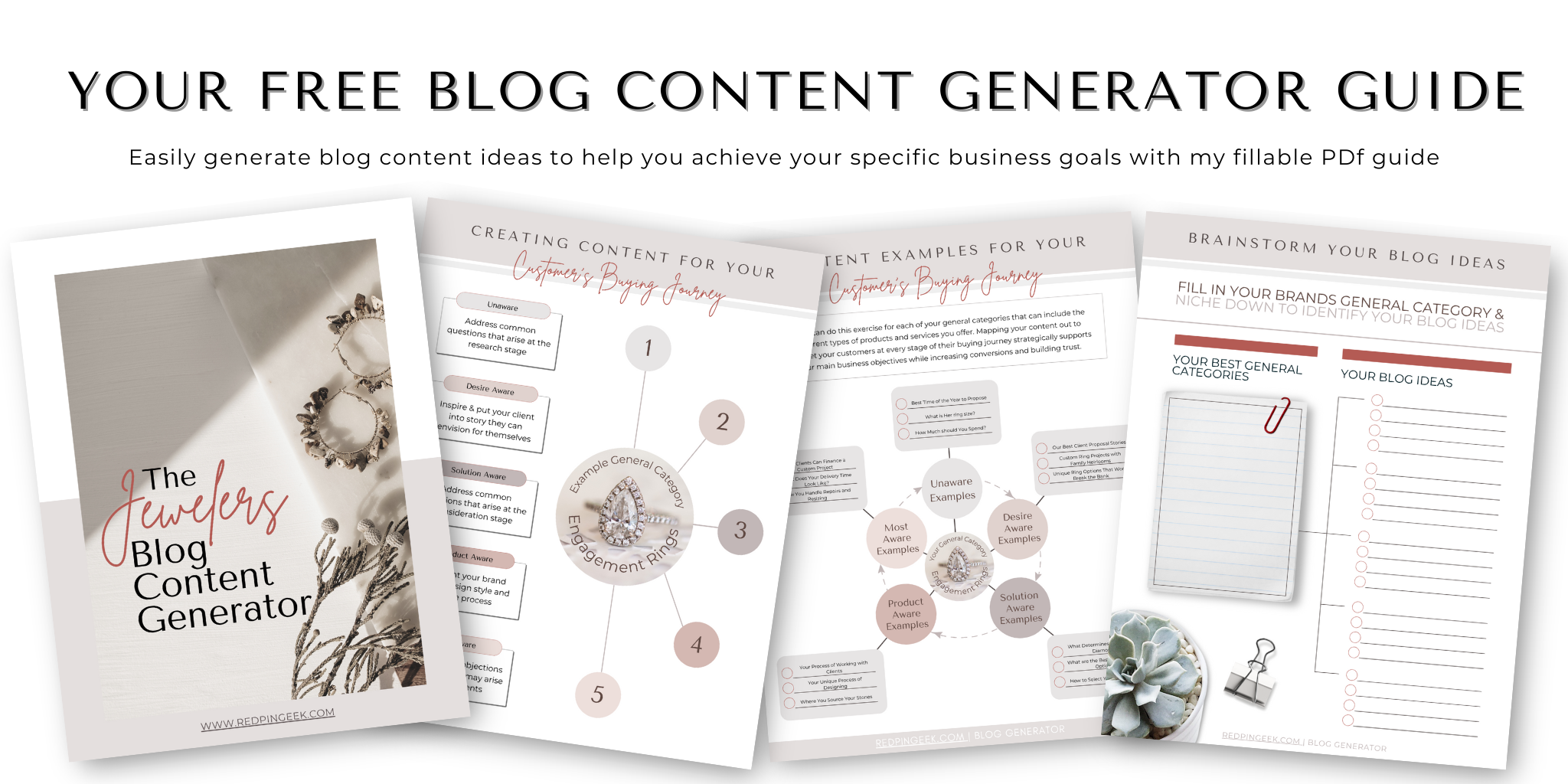 The Blog Content Generator — RedPinGeek