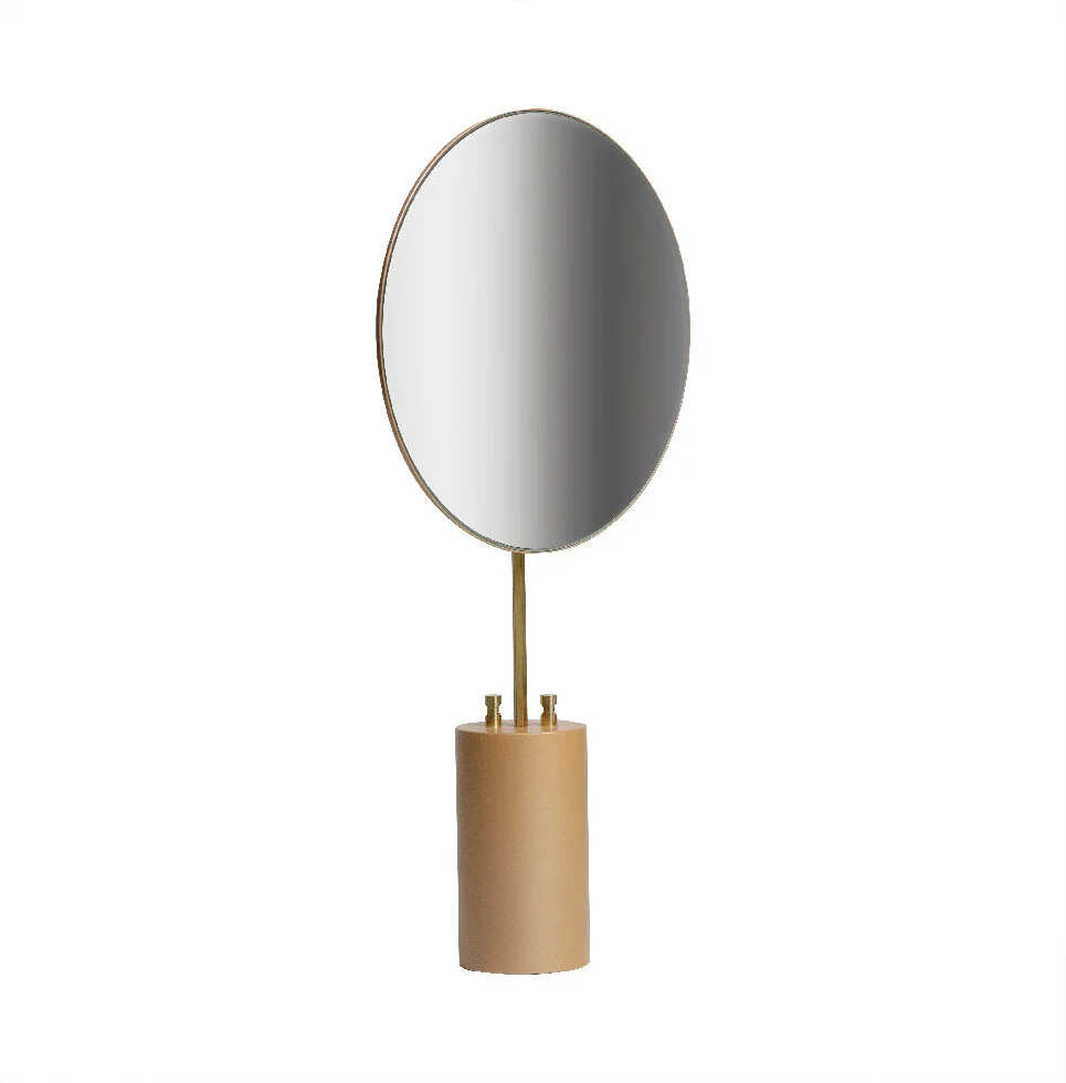 Pose Table Mirror / Black — KIMU Design