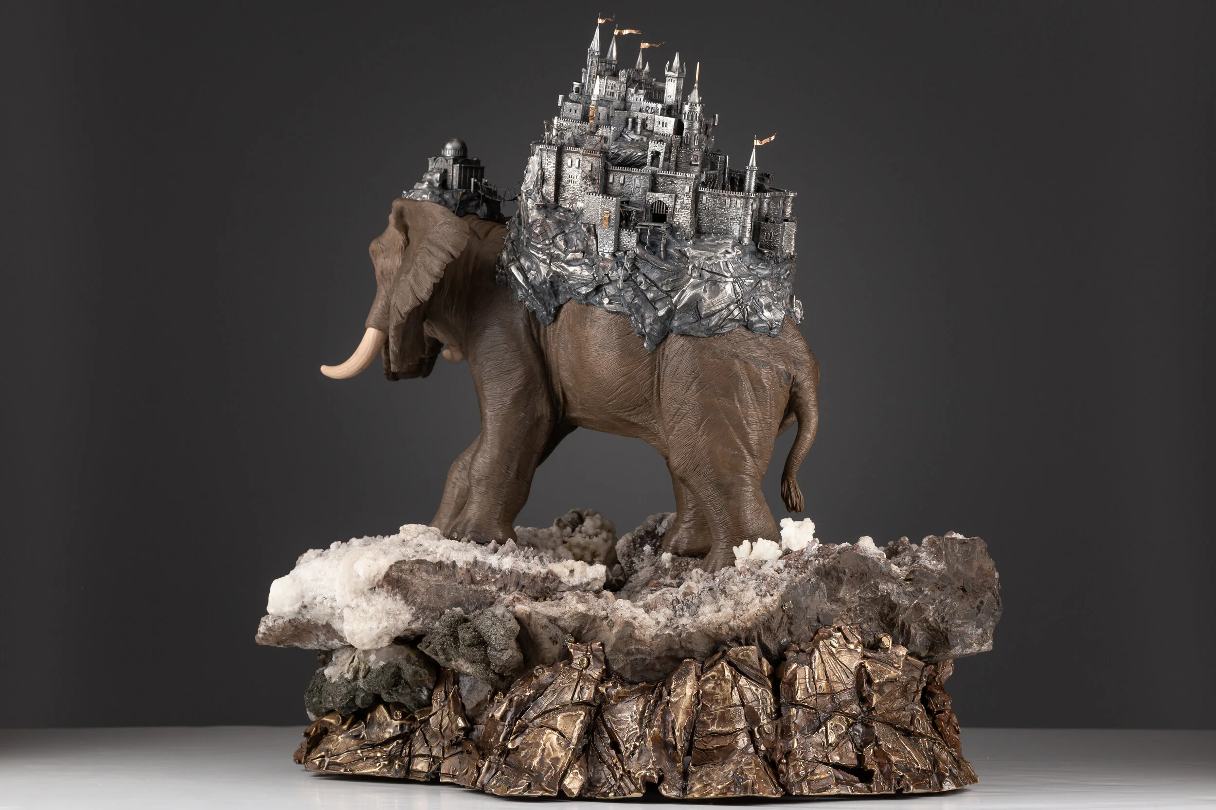 Lord Shiva Sculpture - Sacred Symbolism - Quartz Sculpture — Gems ...