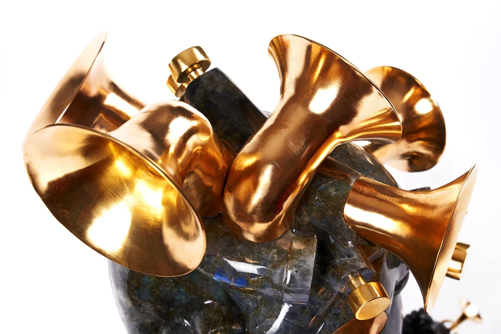 Gemstone sculpture - Balance — Gems & Carvings