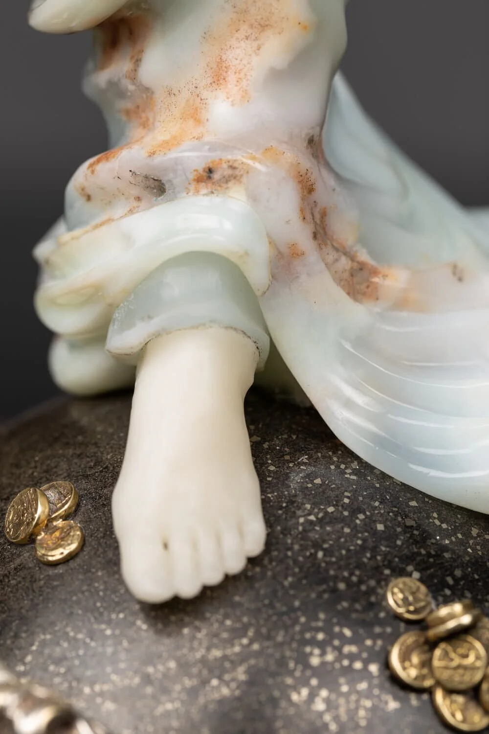 Exclusive Nephrite Jade Snake Necklace — Gems & Carvings