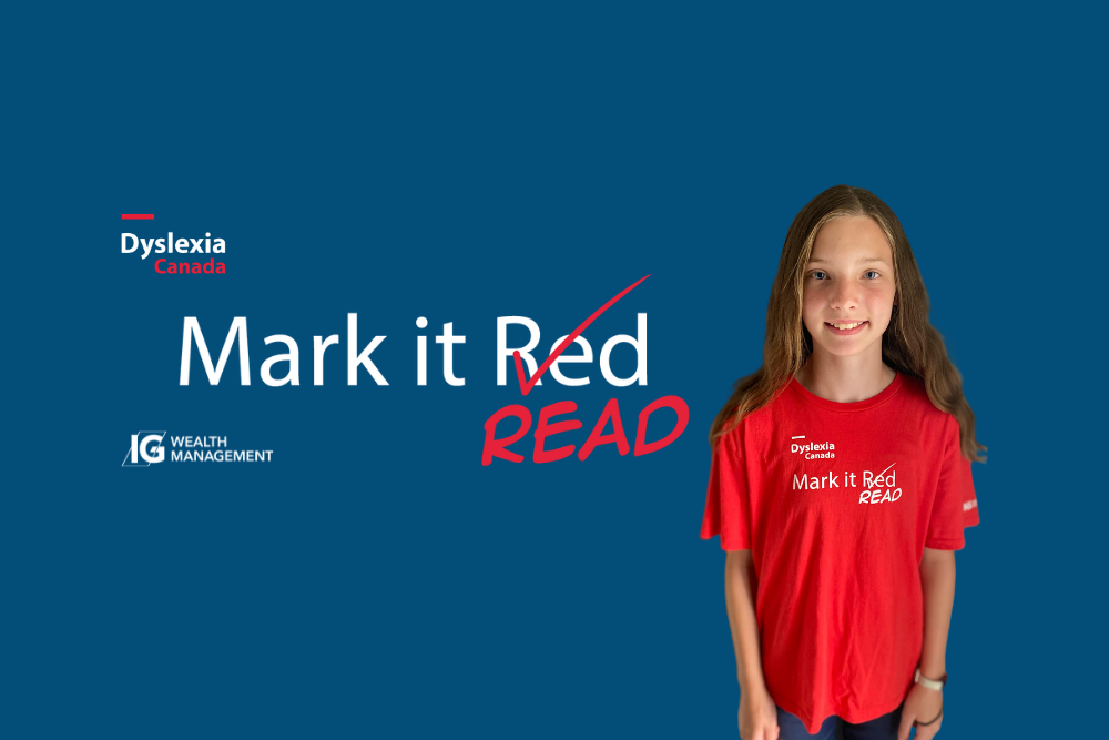 Mark it Read — Dyslexia Canada